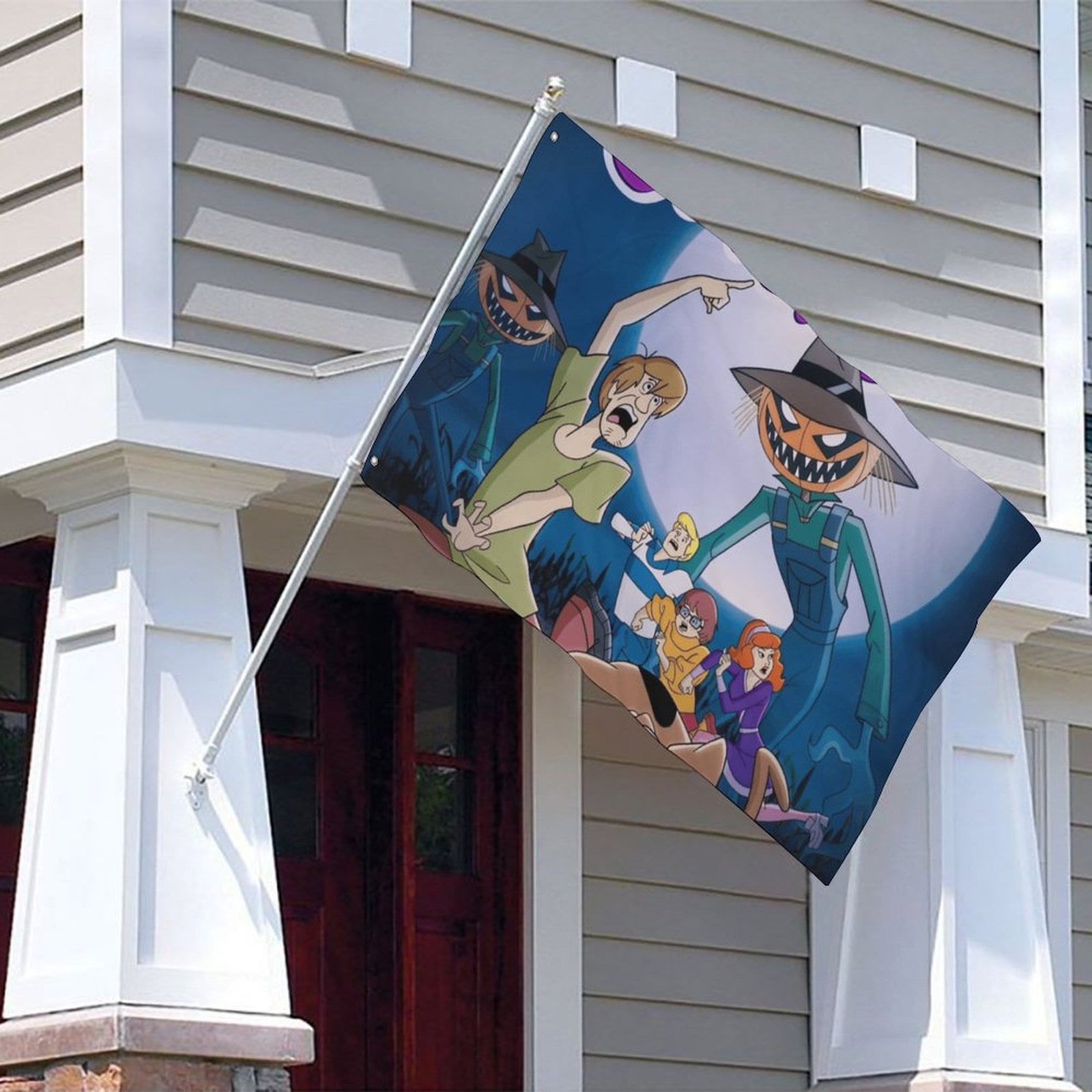 Scooby-Doo Garden Banner - Double-Sided House Outdoor Flag for Yard And ...