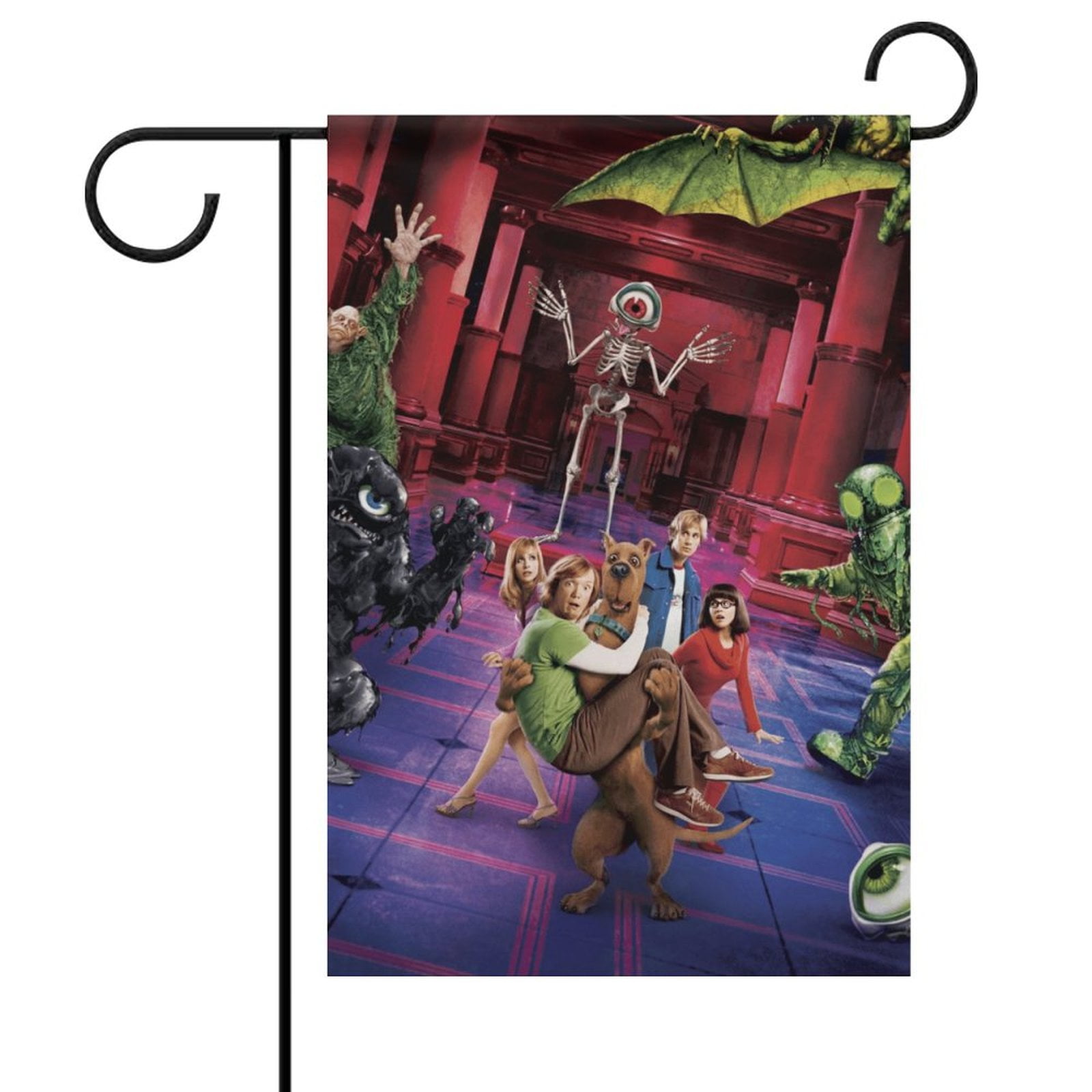 Scooby-Doo Garden Banner - Double-Sided House Outdoor Flag for Yard And ...