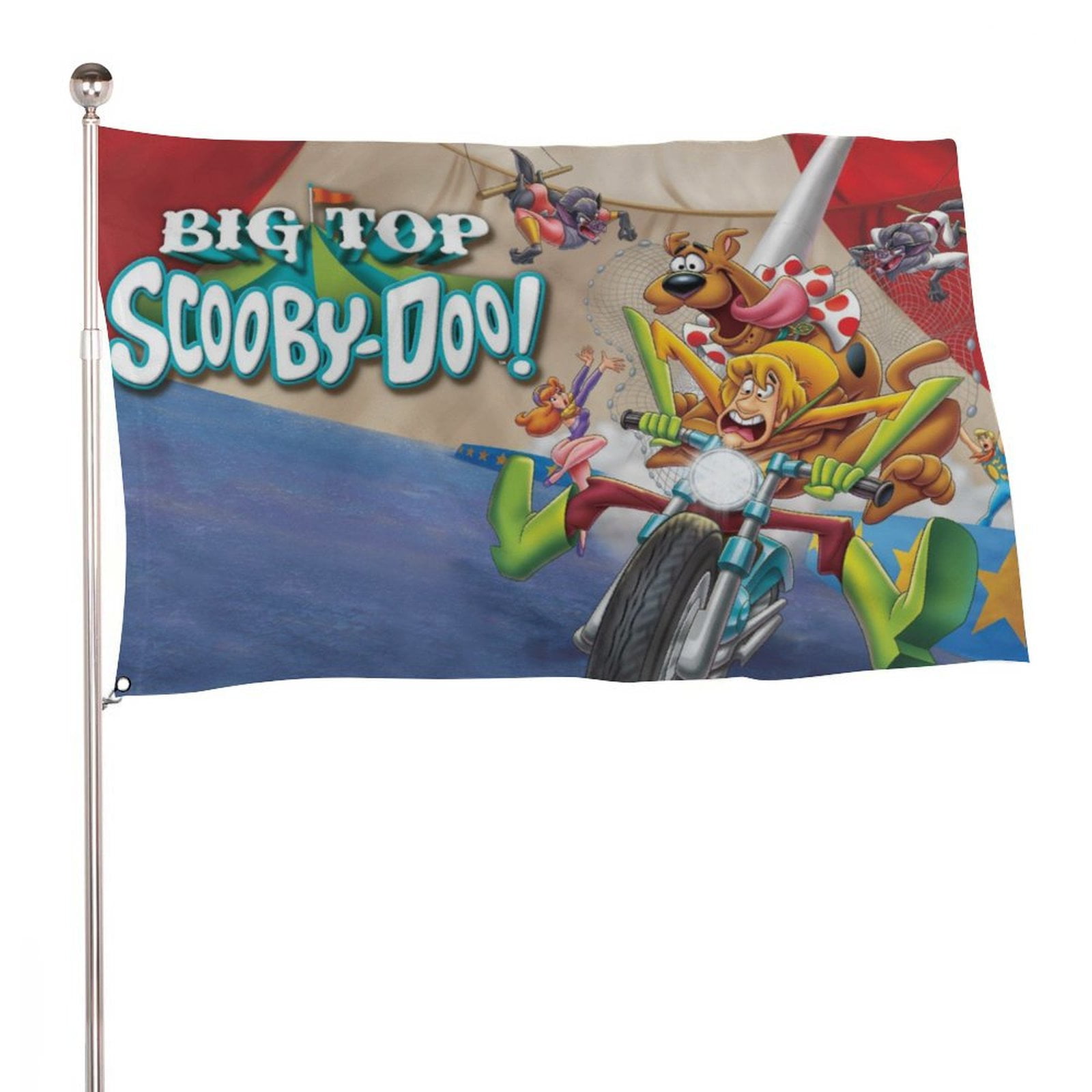 Scooby-Doo Garden Banner - Double-Sided House Outdoor Flag for Yard And ...
