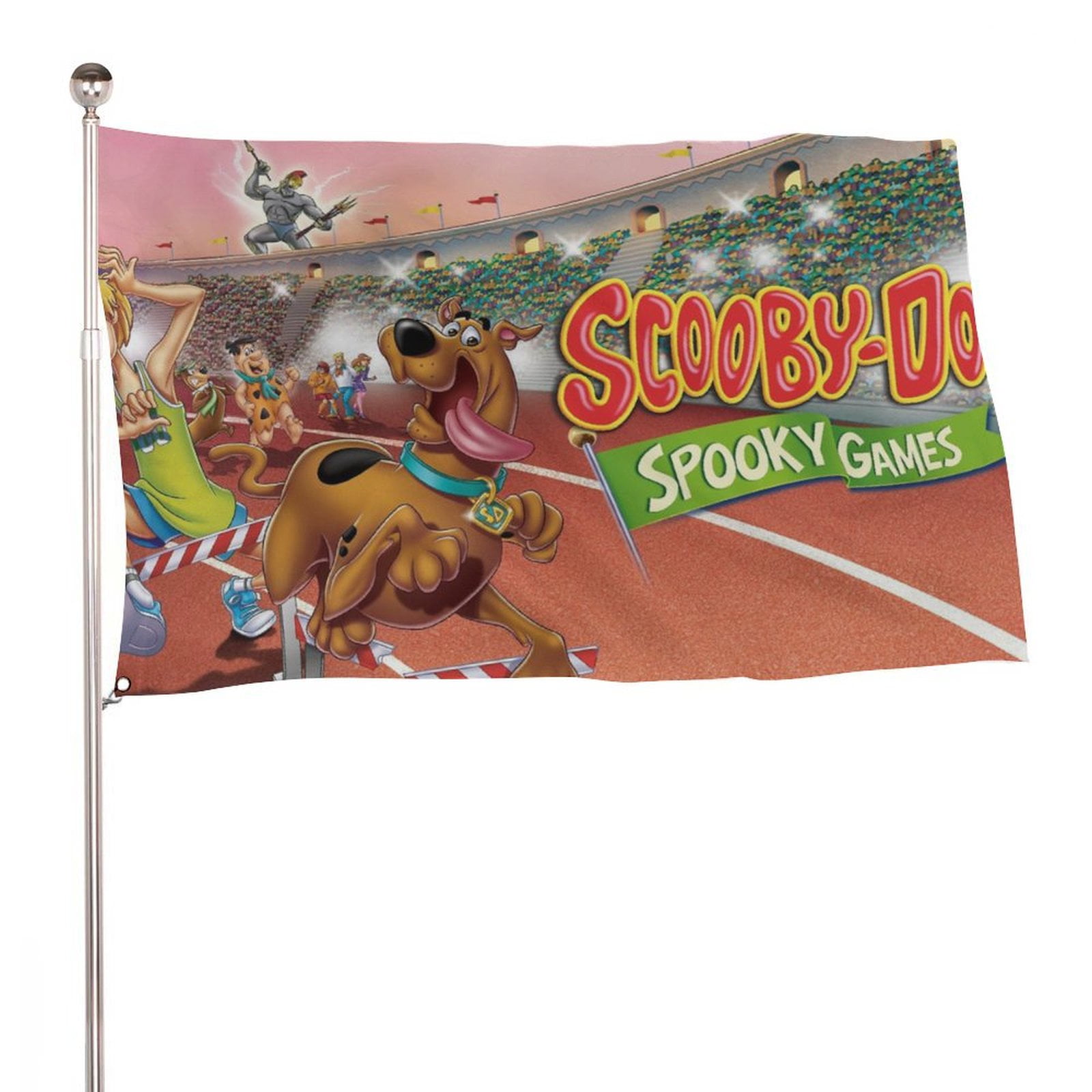 Scooby-Doo Garden Banner - Double-Sided House Outdoor Flag for Yard And ...