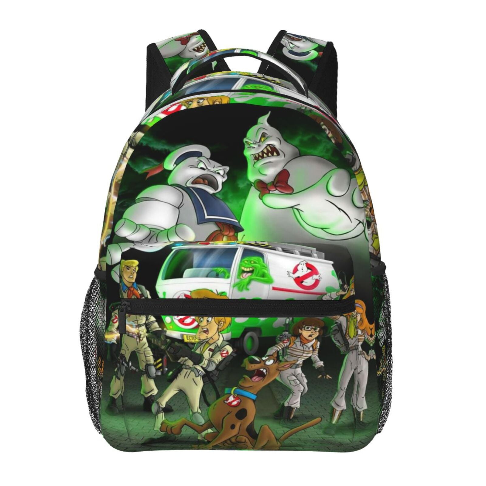 Scooby Doo Ghostbusters Fashion Backpacks Laptop Bag Backpack Lightweight Daypack Travel Work ...