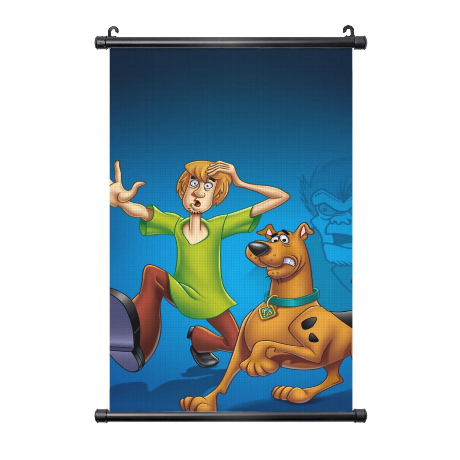Scooby Doo Hanging Poster, Black Plastic Shaft Wall Hanging Posters ...