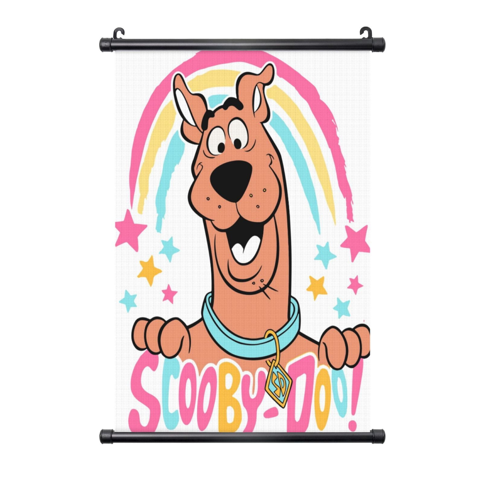 Scooby Doo Hanging Poster, Black Plastic Shaft Wall Hanging Posters ...