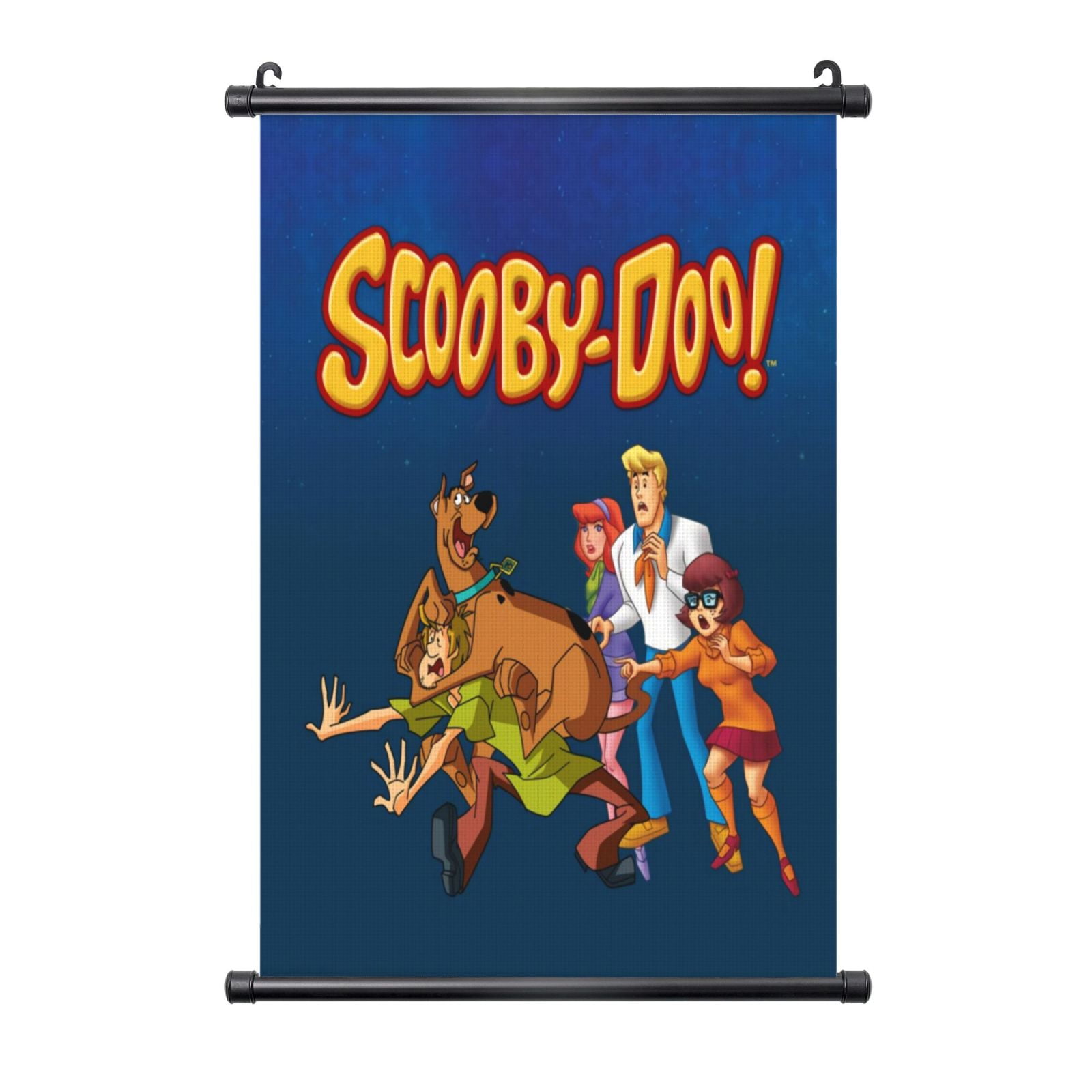 Scooby Doo Hanging Poster, Black Plastic Shaft Wall Hanging Posters ...