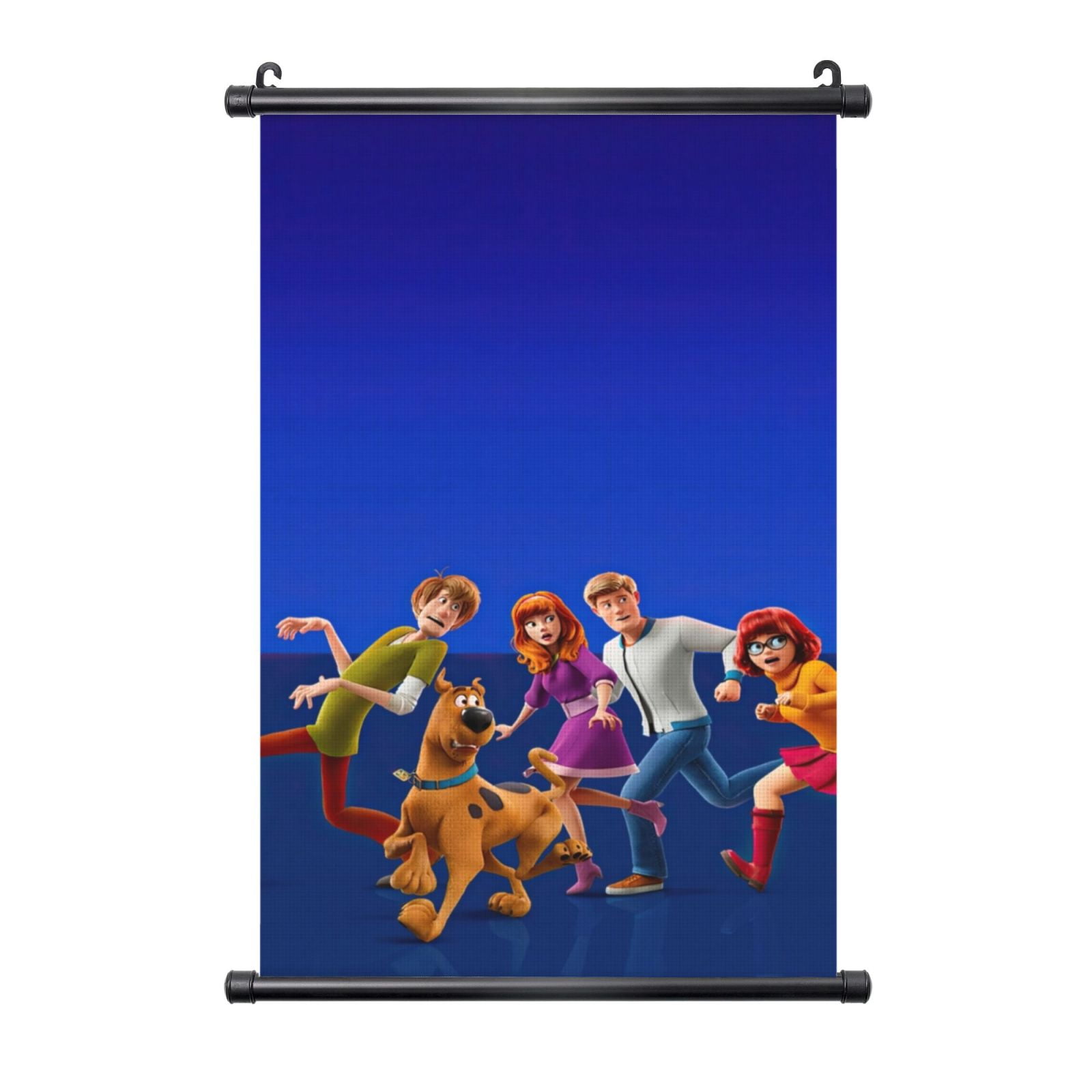 Scooby Doo Hanging Poster, Black Plastic Shaft Wall Hanging Posters ...
