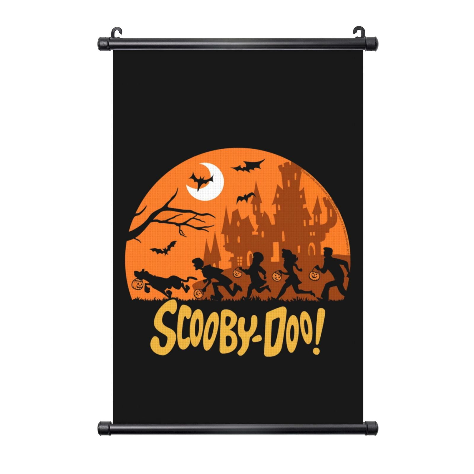 Scooby Doo Hanging Poster, Black Plastic Shaft Wall Hanging Posters ...
