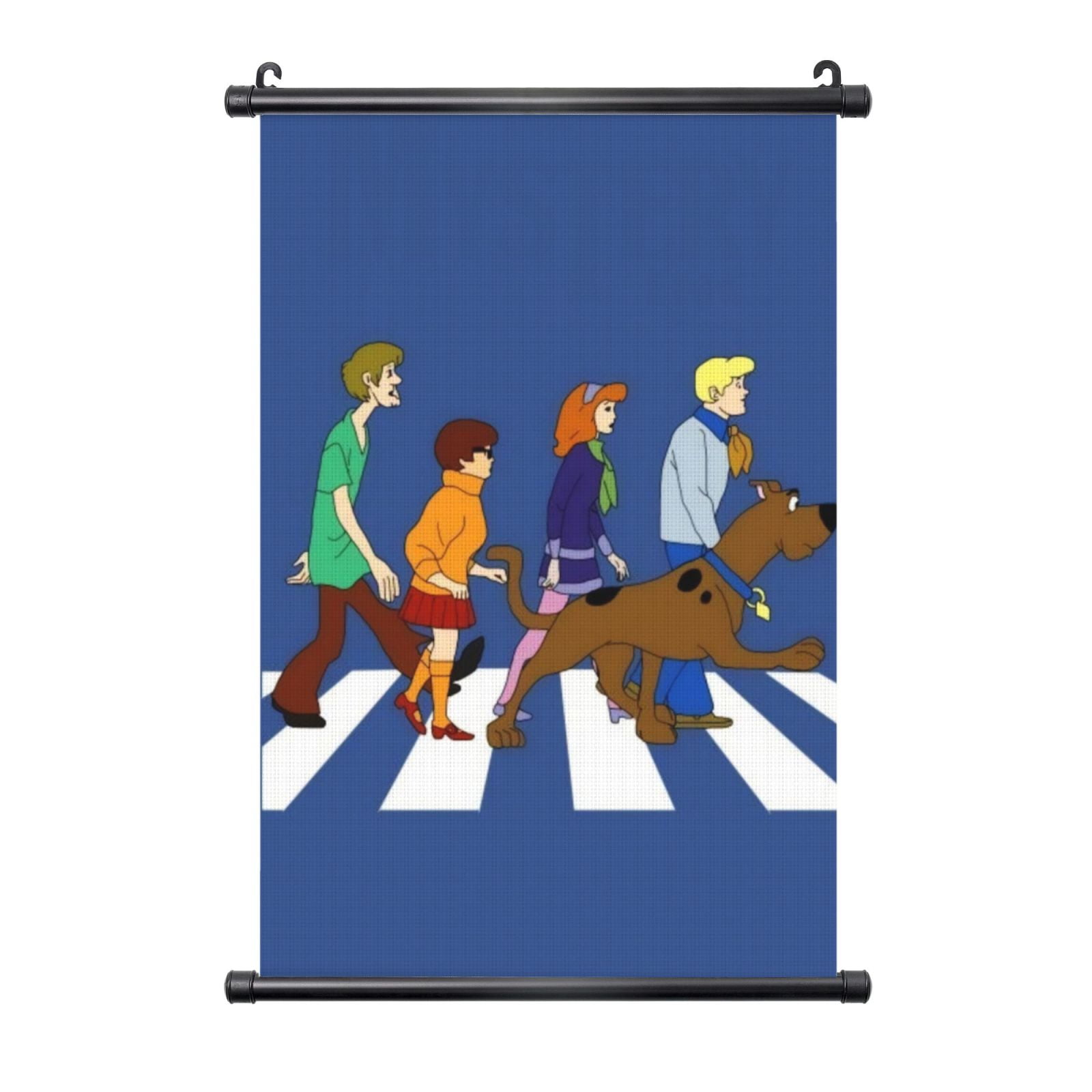 Scooby Doo Hanging Poster, Black Plastic Shaft Wall Hanging Posters ...