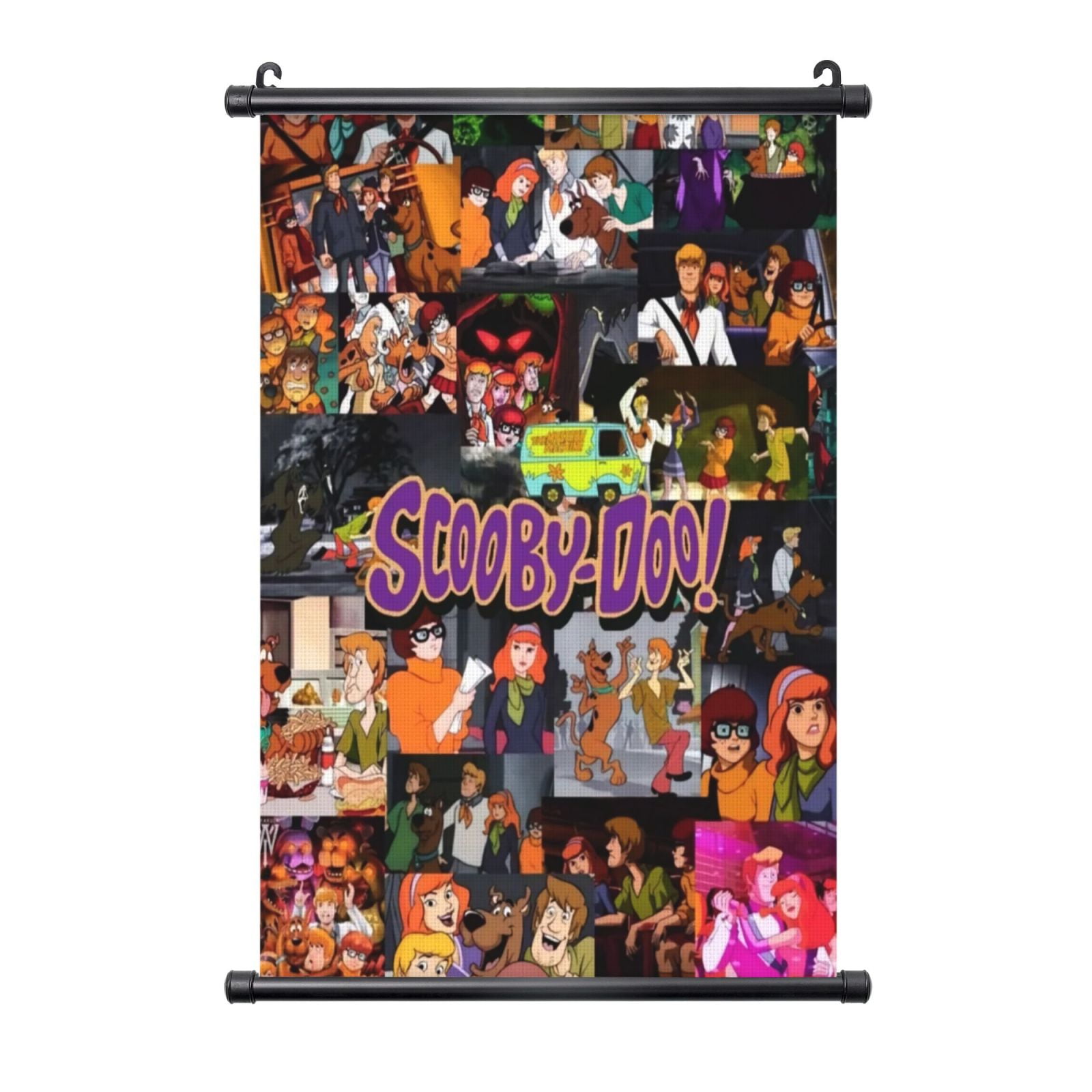 Scooby Doo Hanging Poster, Black Plastic Shaft Wall Hanging Posters ...