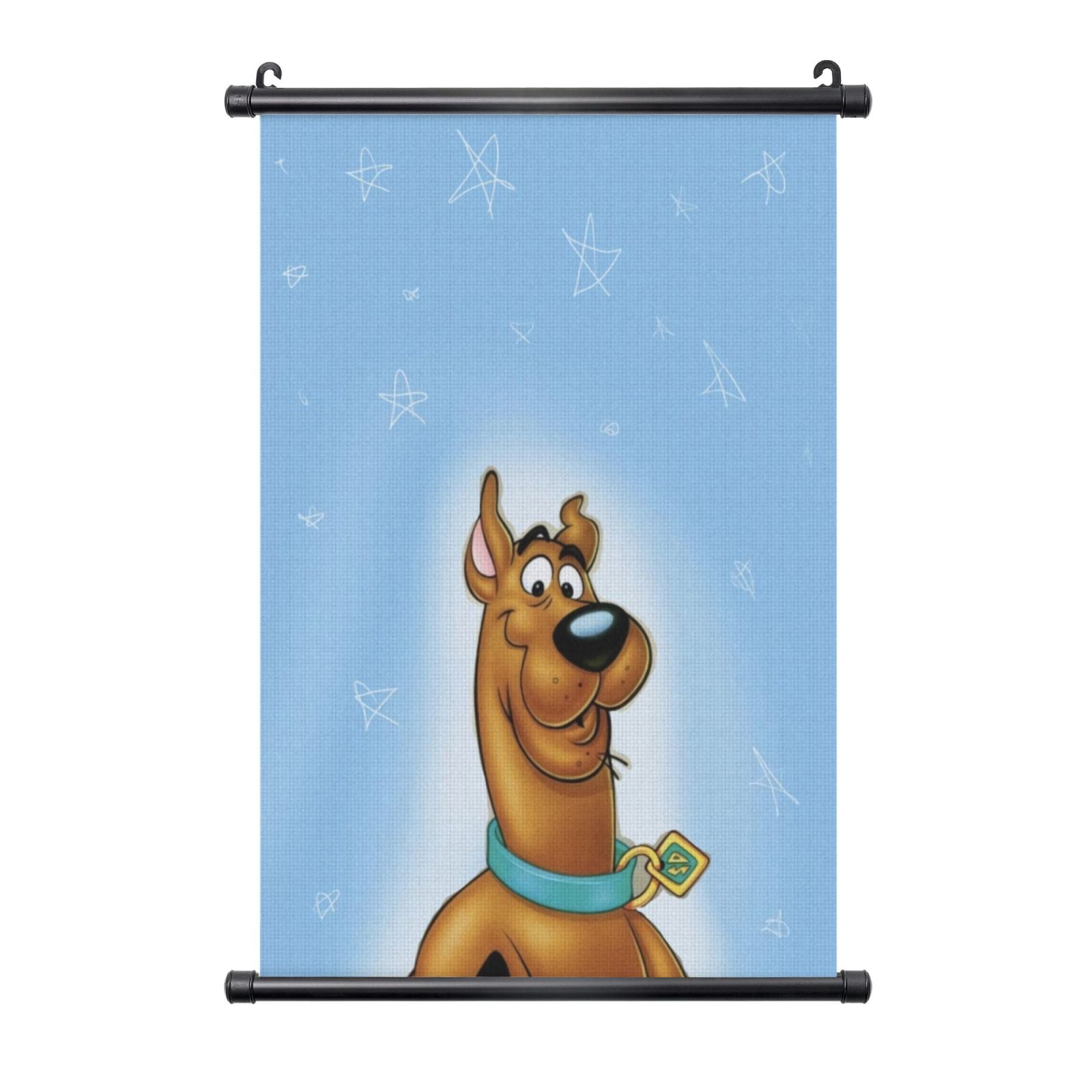 Scooby Doo Hanging Poster, Black Plastic Shaft Wall Hanging Posters ...