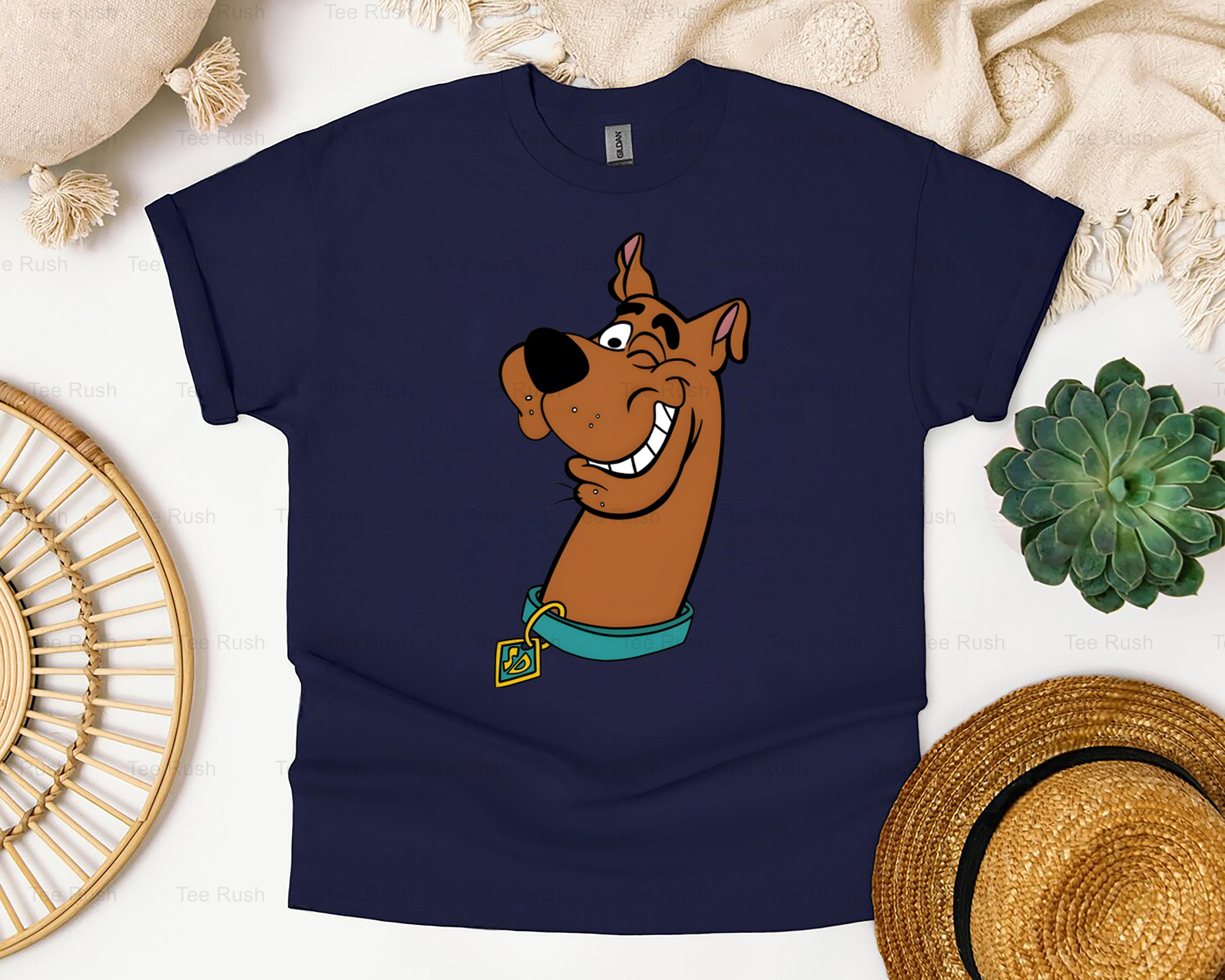 Scooby Doo Hanna Barbera Cartoon Mystery Machine Gang Ruh Roh,T-Shirt ...