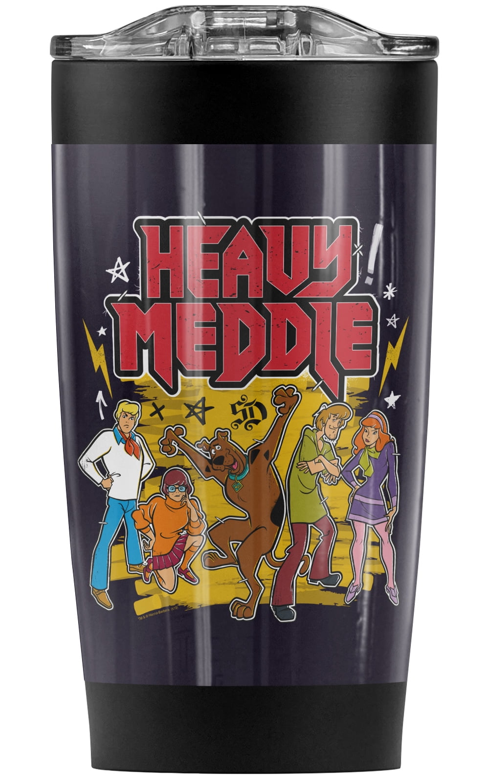 Scooby Doo Heavy Meddle Stainless Steel Tumbler 20 oz Coffee Travel Mug ...