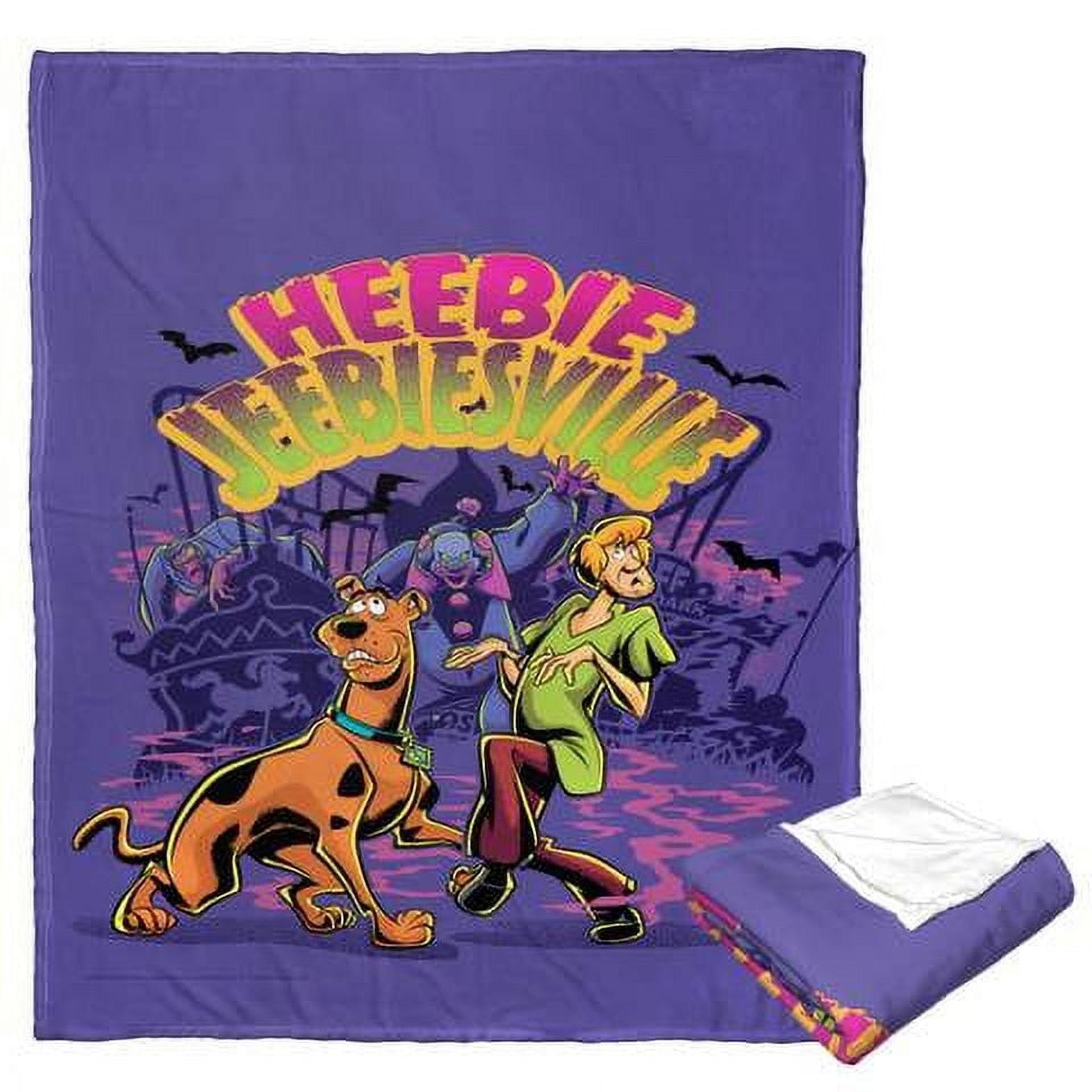 Scooby Doo Heebie Jeebiesville Warner Bros Kids Silk Touch Throw ...