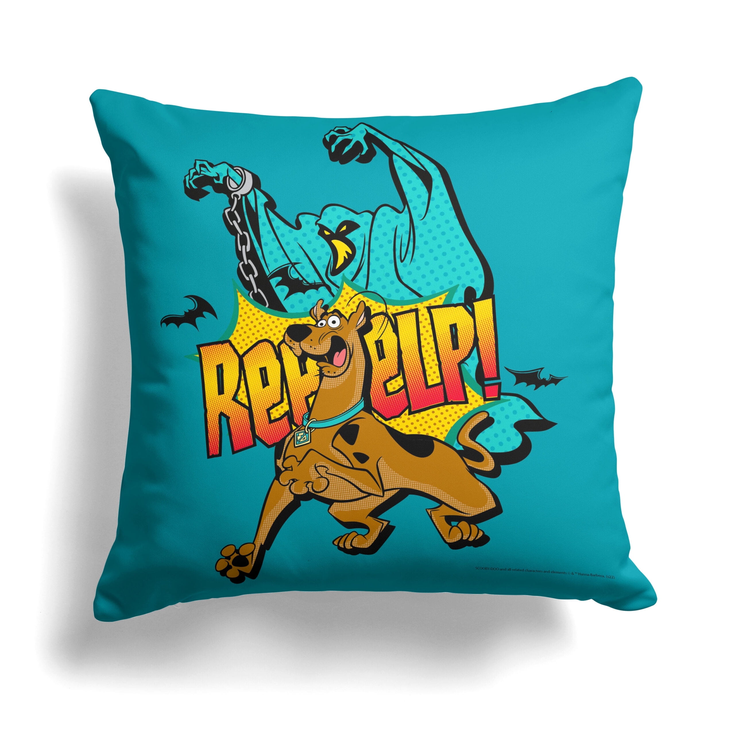 Scooby Doo Help! Kids Printed Throw Pillow, 18 x 18 inches - Walmart.com