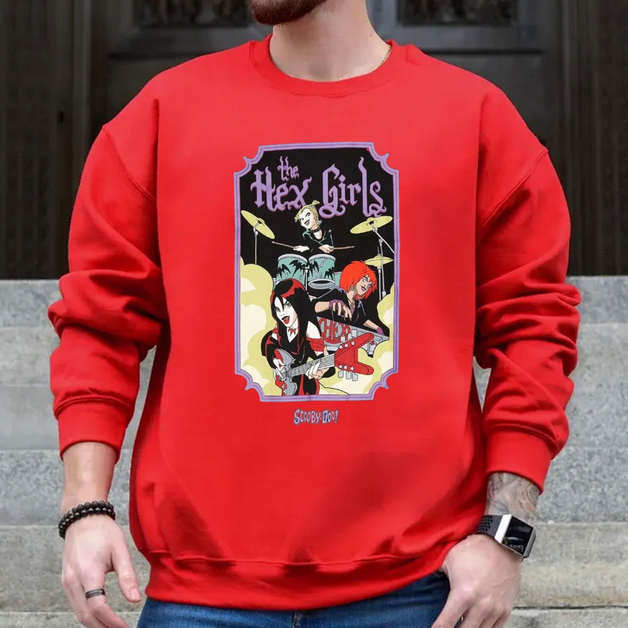 Scooby-Doo! Hex Girls Poster Boyfriend Fit Girls T-Shirt - Walmart.com