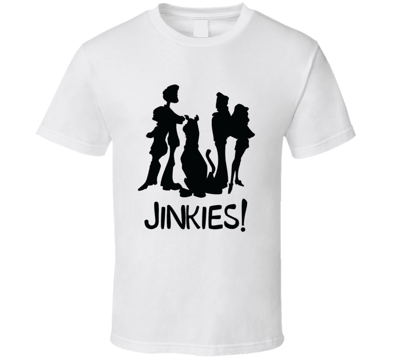 Scooby Doo Jinkies Cartoon Silhouette Halloween Cartoon T-shirt ...