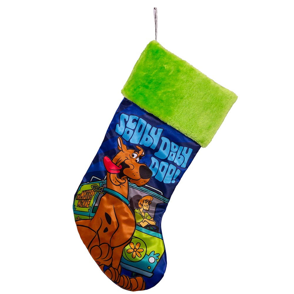 Scooby-Doo Kurt Adler 19-Inch Cuff Stocking, Multi - Walmart.com