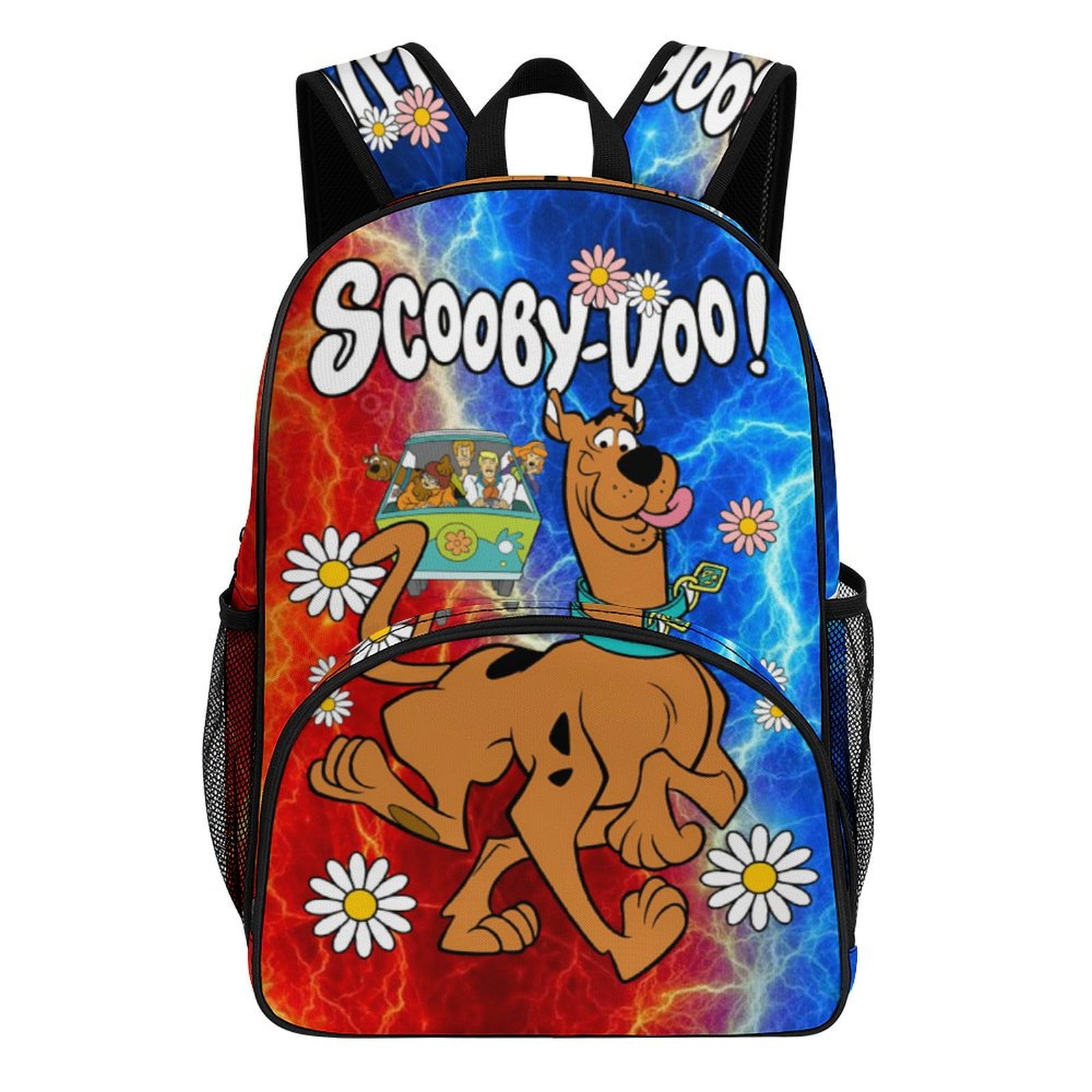Scooby-Doo Large Capacity Backpack,Double Layer Outdoor Travel Computer ...