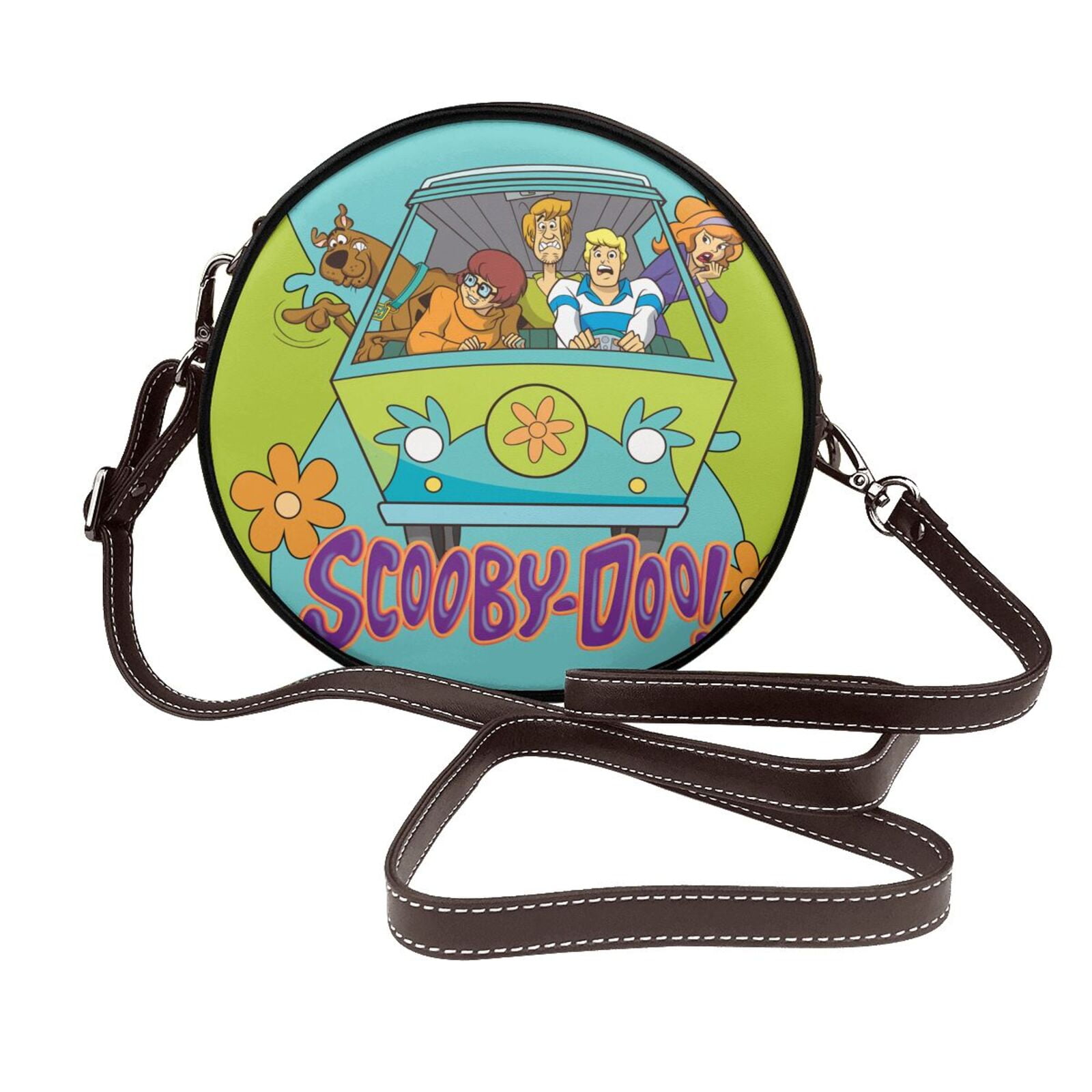 Scooby-Doo Leather Shoulder Bag for Women Small Shoulder Purses Cute ...