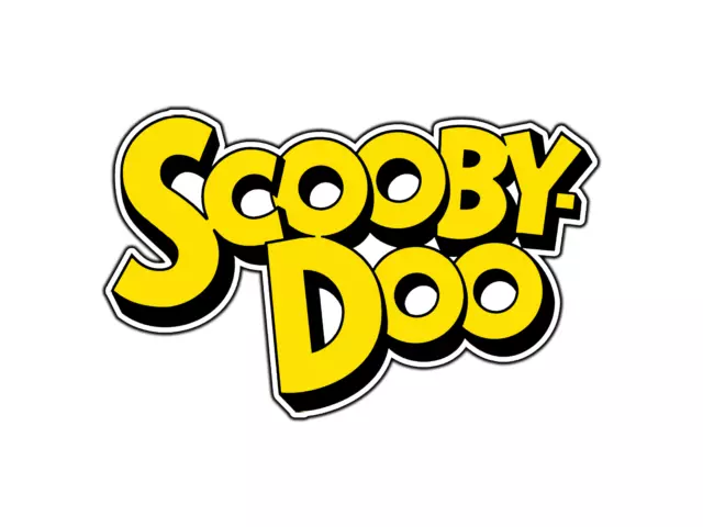 Scooby-Doo Logo Waterproof Sticker Phone Decal Water Bottle Stickers ...