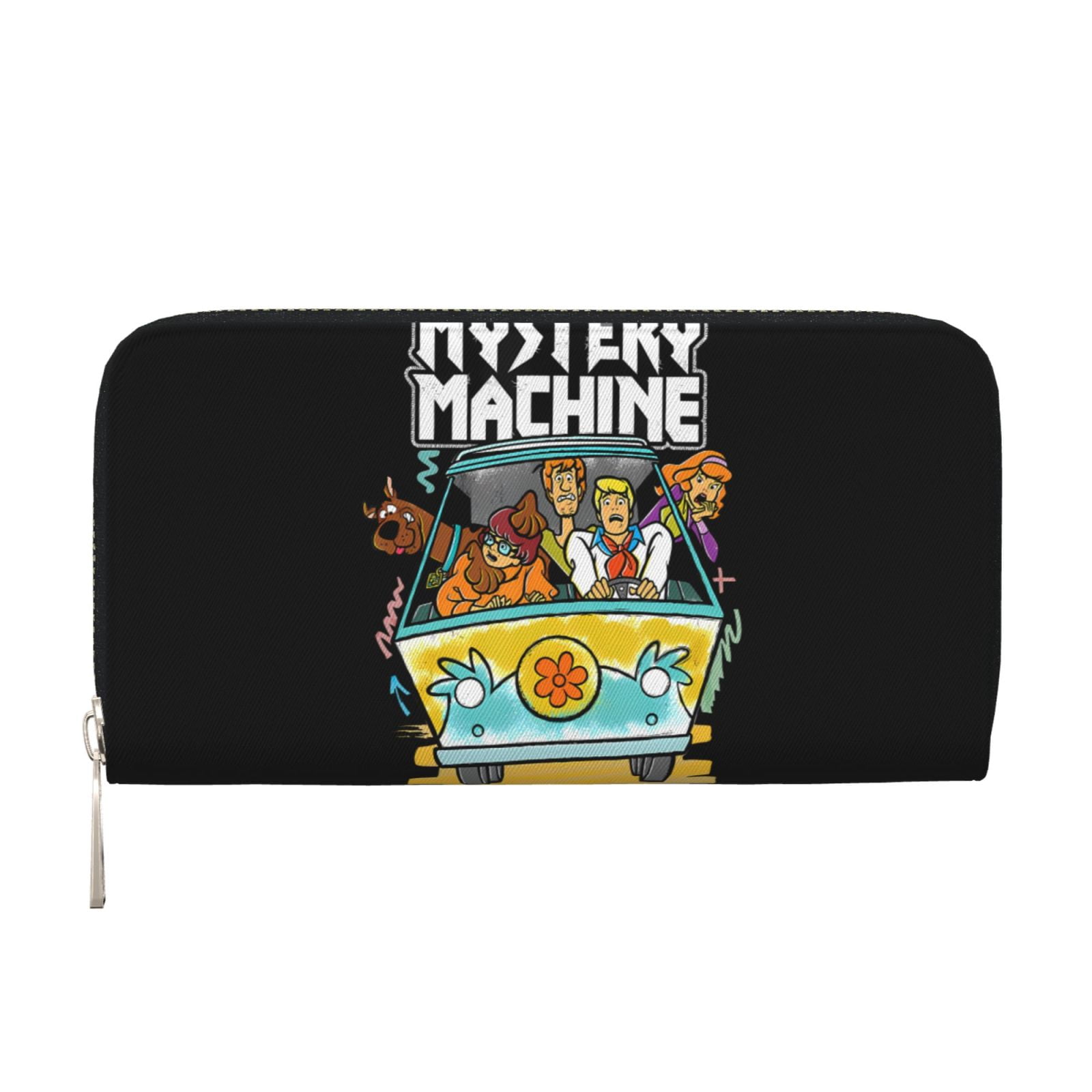 Scooby-Doo Long Leather Wallet for Men, Gift for Men With Zipper Coin ...