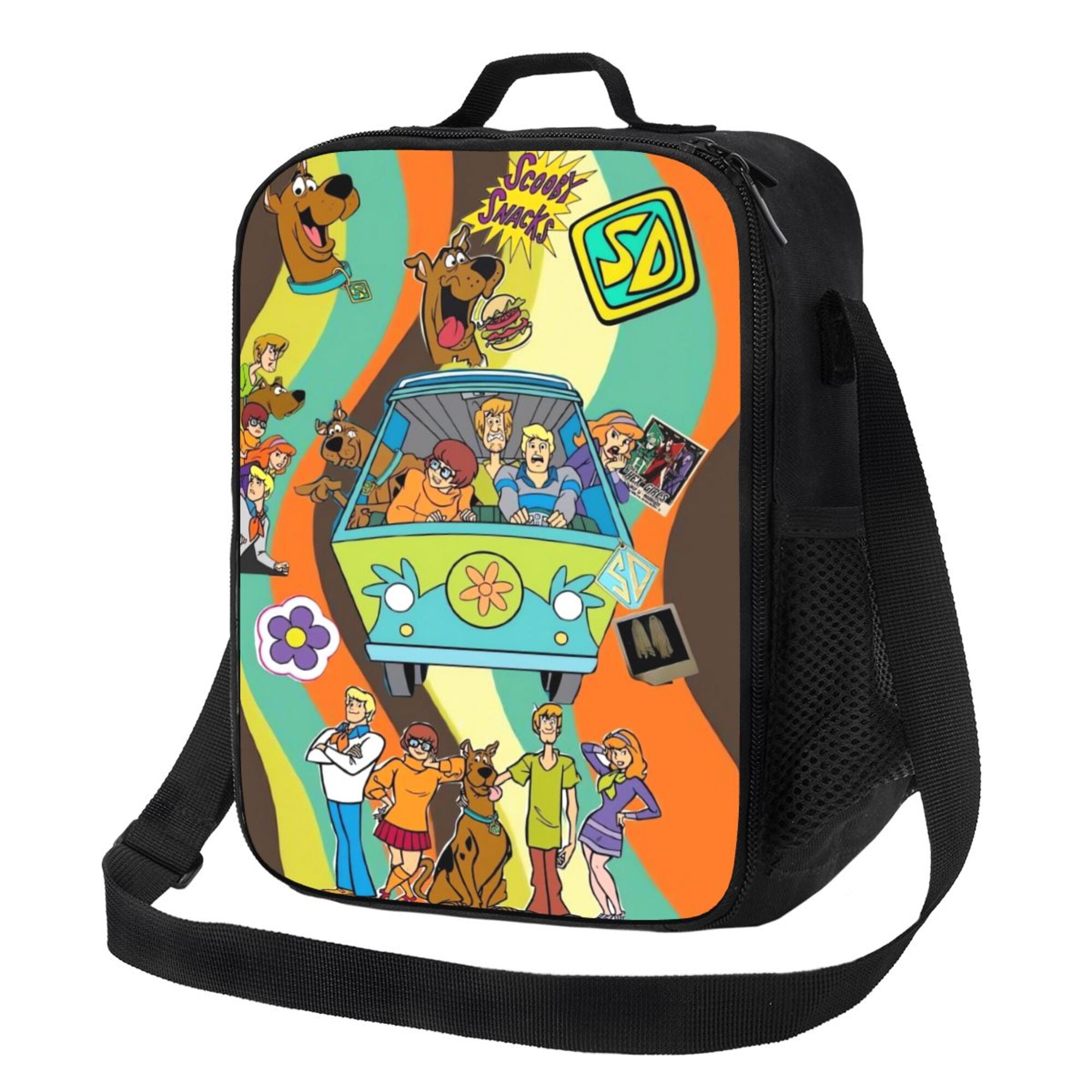 Scooby-Doo Lunch Bag Lunch Box Lightweight Durable Lunch Tote Bag ...