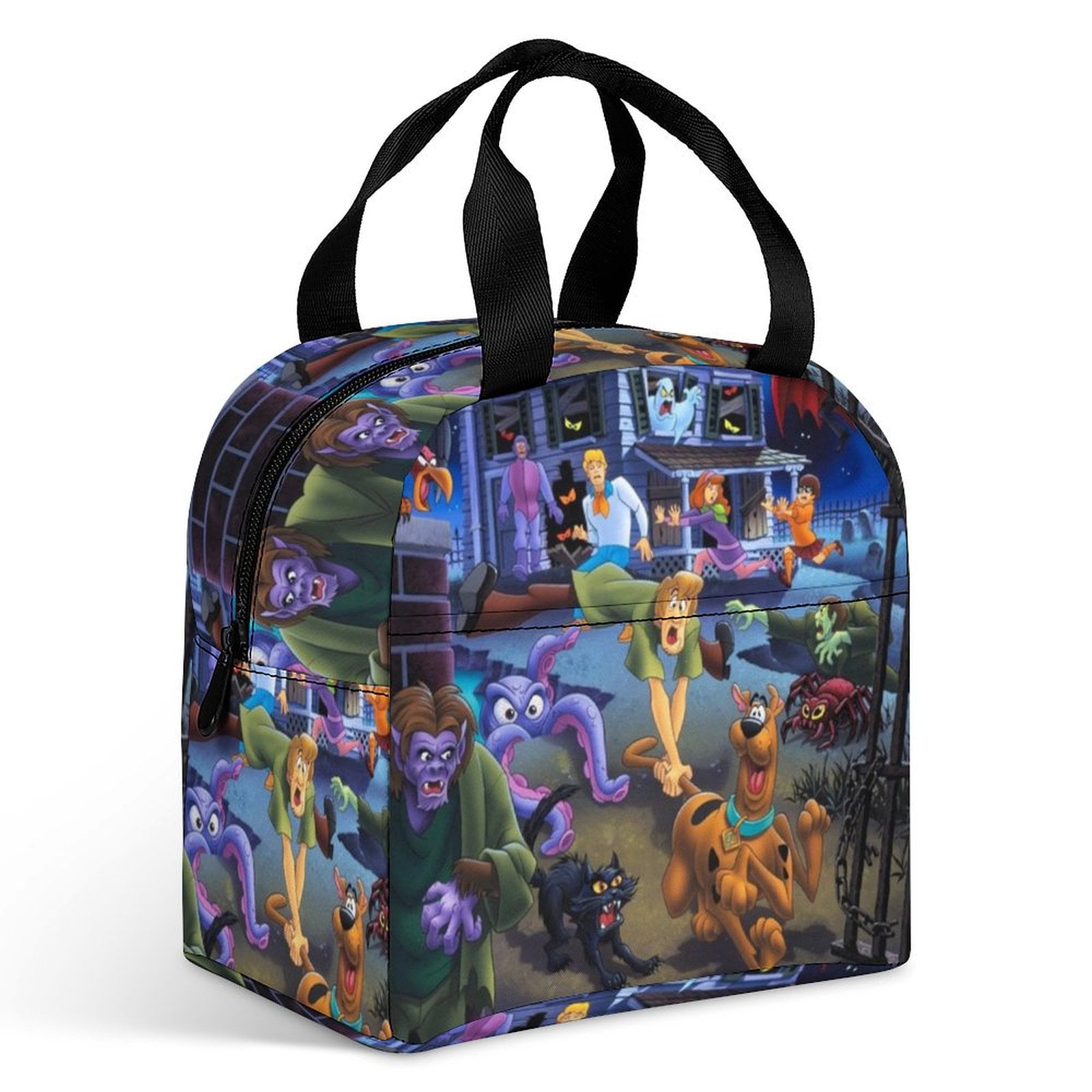 Scooby Doo Lunch Bag Reusable Lunch Box Container Bag Insulated Meal ...