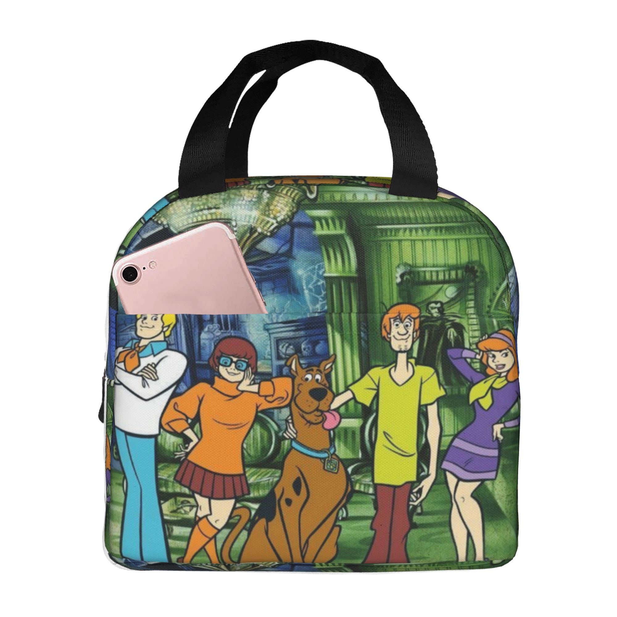 Scooby-Doo Lunch Bag Tote Bag Insulated Lunch Box Picnic Beach Fishing ...