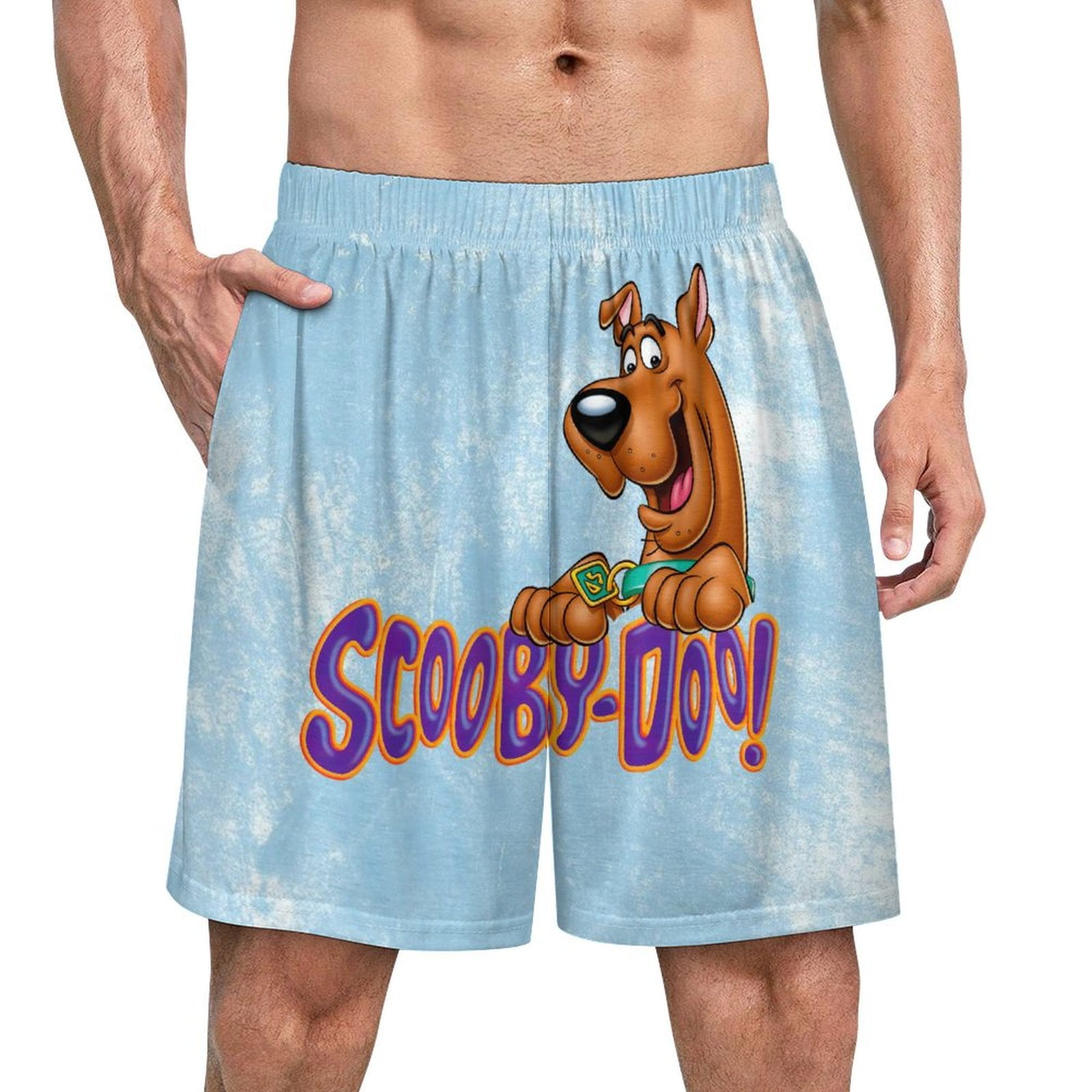 Scooby Doo Men's Pajama Pants Sleepwear Lounge Shorts Bottoms Summer ...