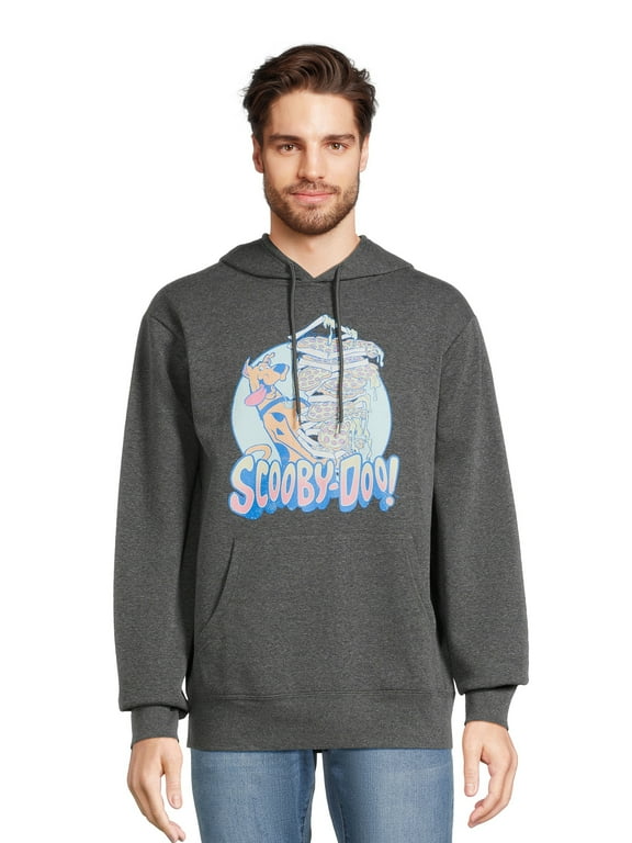 SpongeBob SquarePants Men’s Graphic Hoodie with Long Sleeves, Sizes S ...