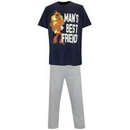 DreamWorks Adult Shrek Pajama Set, Black and Gray Sleepwear Pants and ...