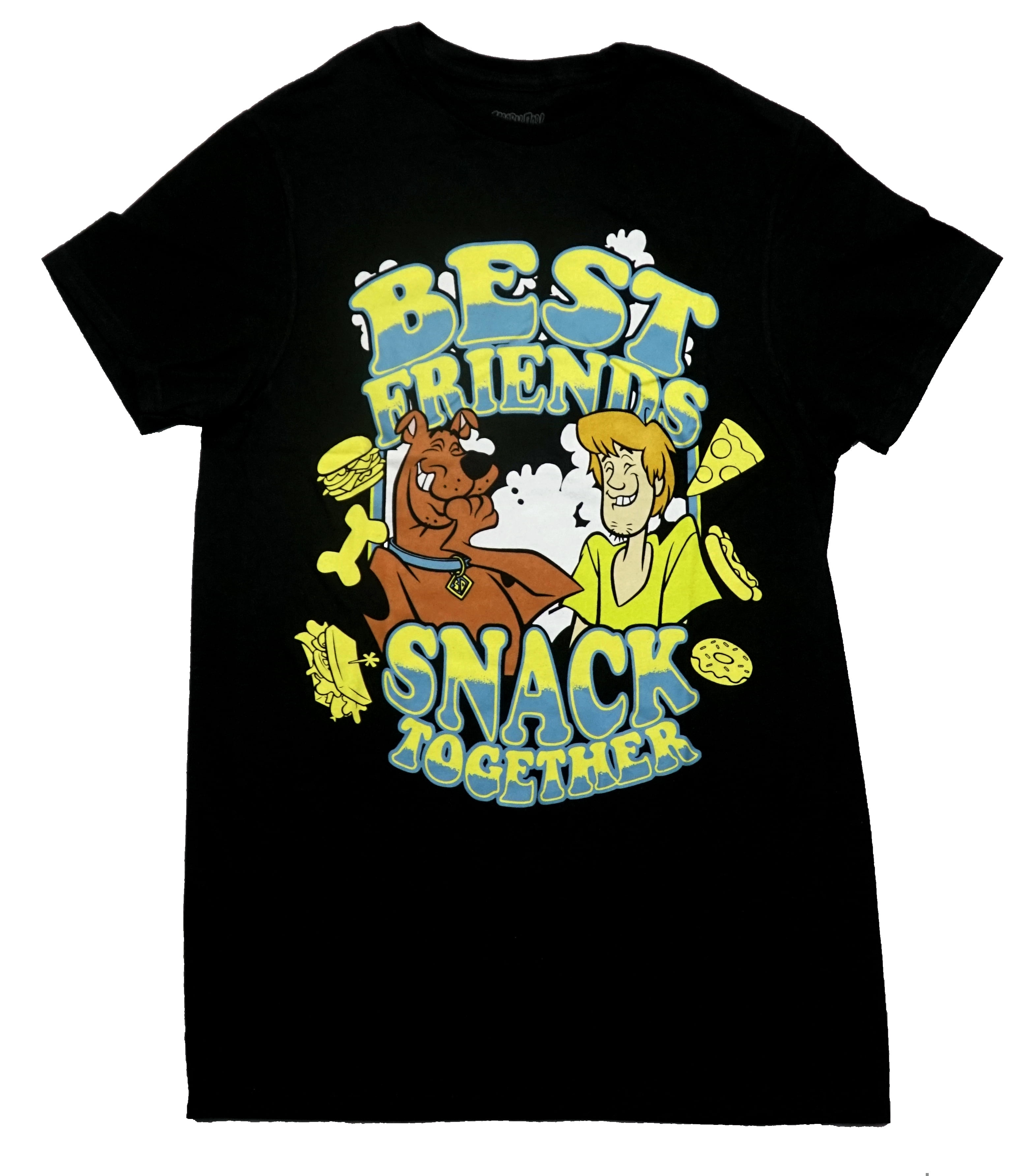 Scooby-Doo Mens T-Shirt - And Shaggy Best Friends Snack Together (Small ...