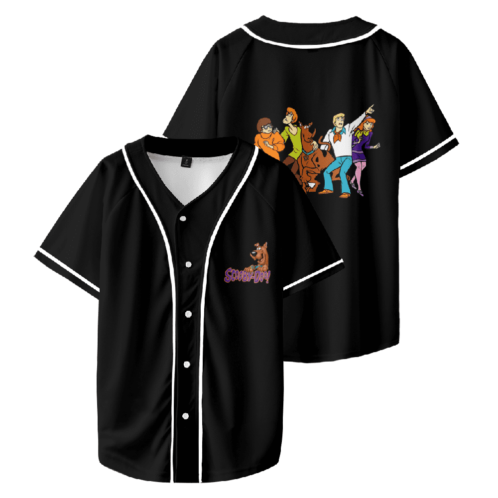 Scooby Doo Merch Baseball Jersey Shirts Spring Summer Men/Women Tshirt ...