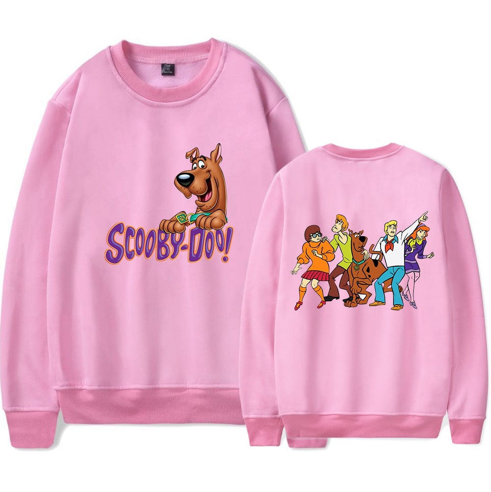 Scooby Doo Merch Men/Women Long Sleeve Crew Neck Sweater Men/Women ...