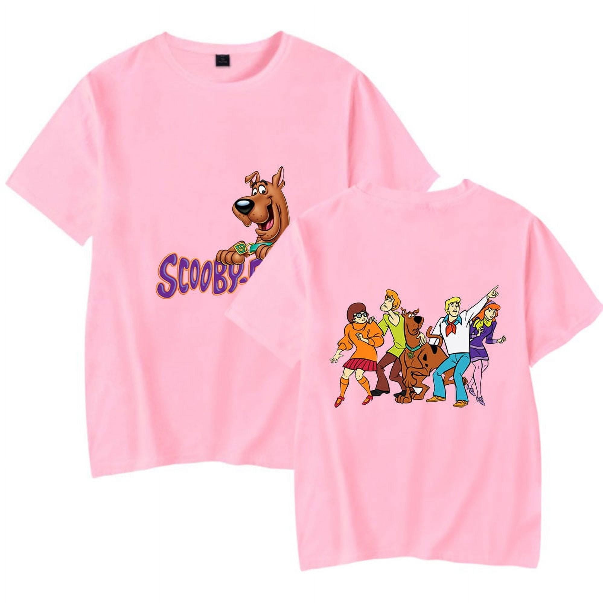 Scooby Doo Merch Men/Women T-Shirt Summer Streetwear Harajuku Tshirt ...