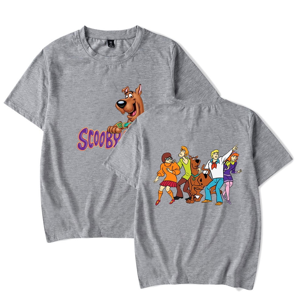 Scooby Doo Merch Men/Women T-Shirt Summer Streetwear Harajuku Tshirt ...