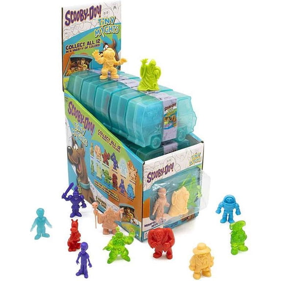 Scooby Doo Mini Figure Tiny Mights Mystery Box (16 Packs) - Walmart.com