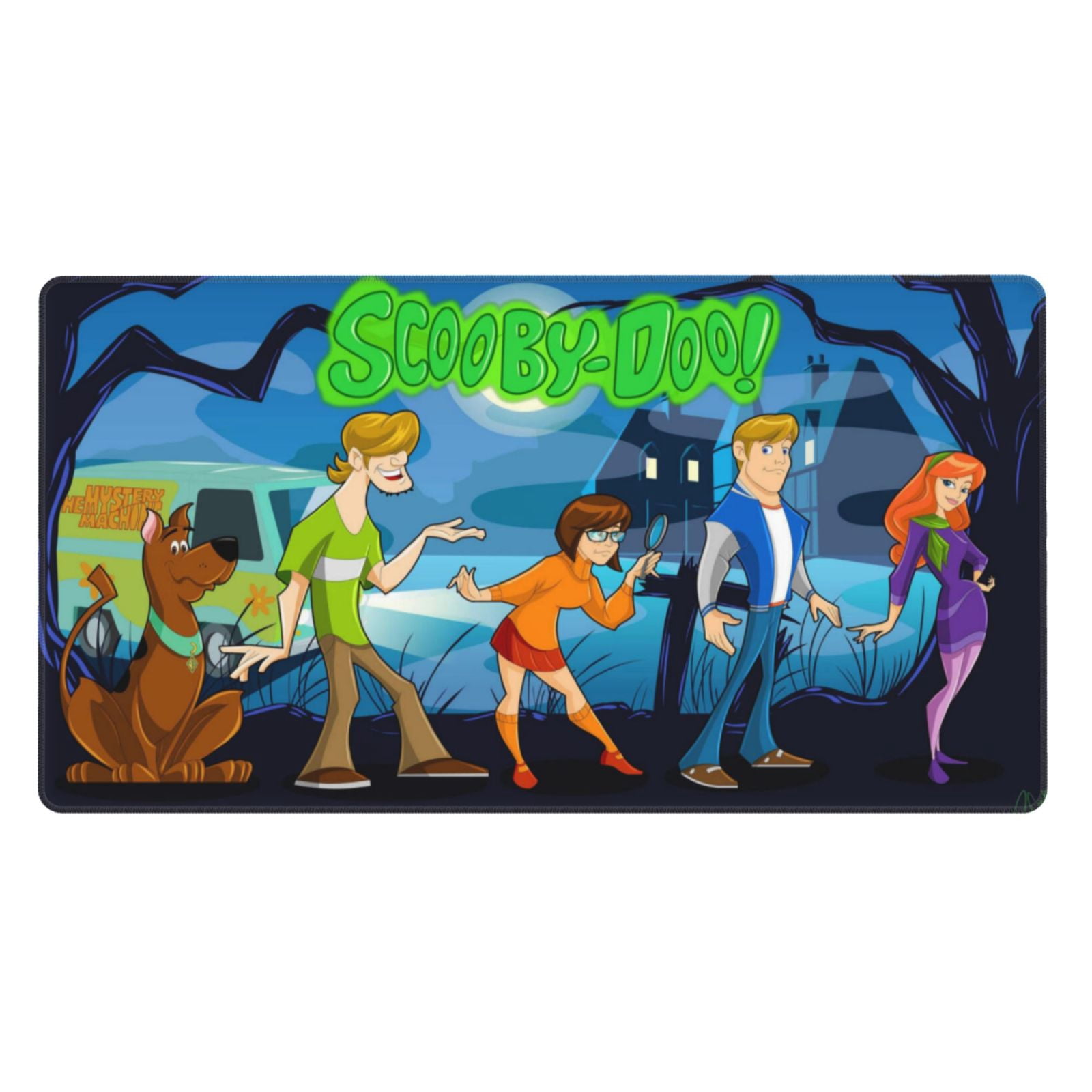Scooby-Doo Mouse Pad 16x29.5 Inch Computer Keyboard Mouse Pad ...