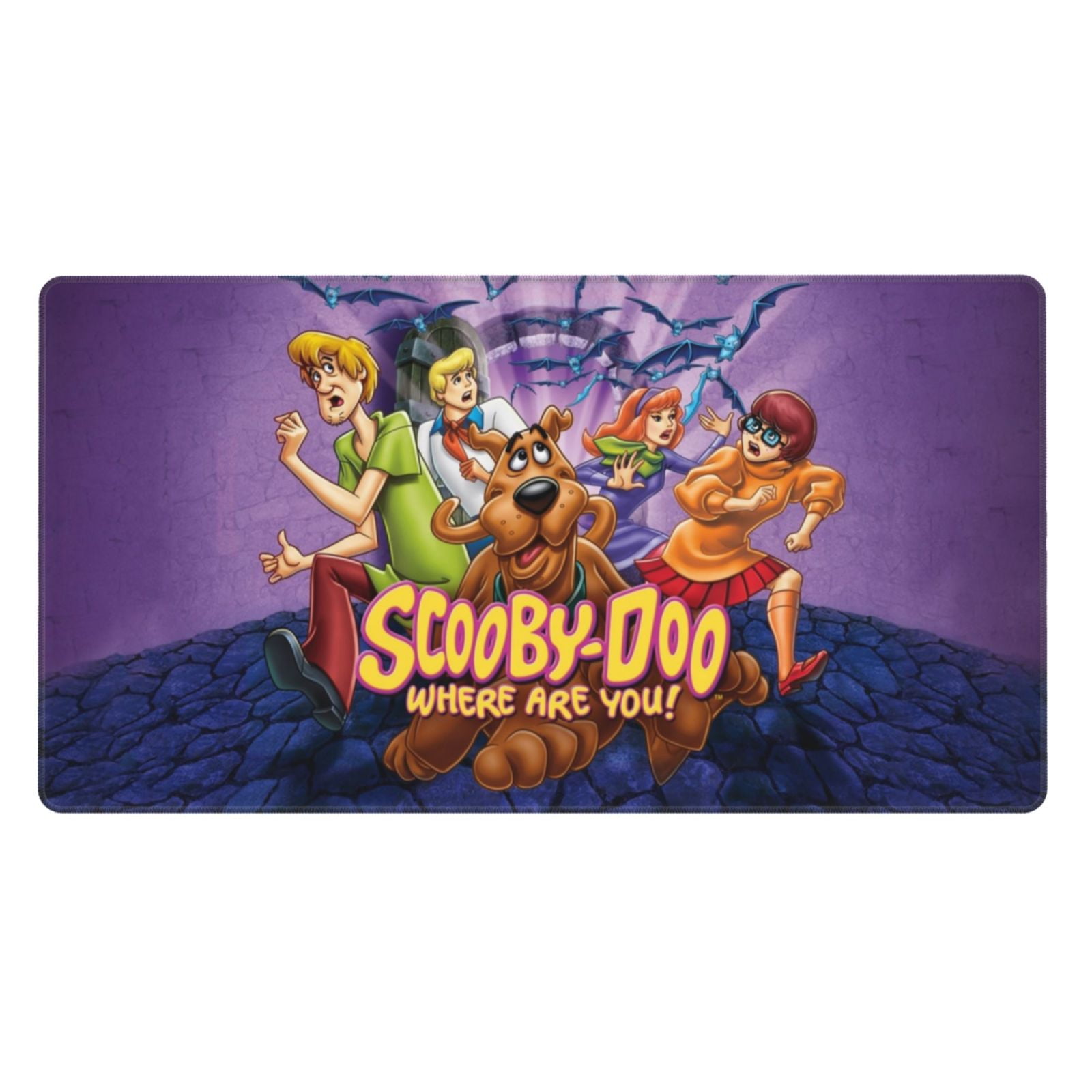 Scooby-Doo Mouse Pad 16x29.5 Inch Computer Keyboard Mouse Pad ...