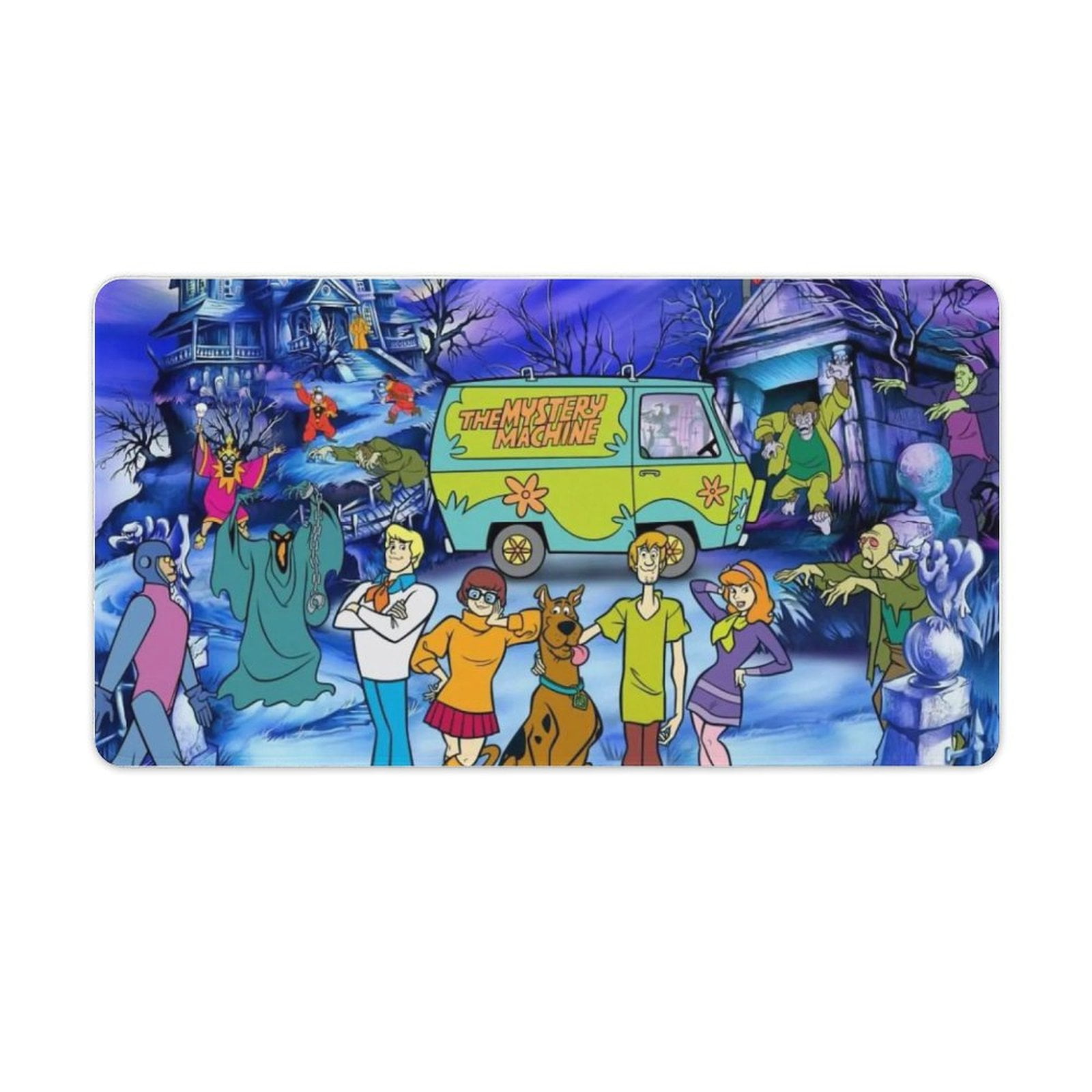 Scooby Doo Mouse Pad No-sliped Large Mousepad Extended Gaming Desk Mat ...