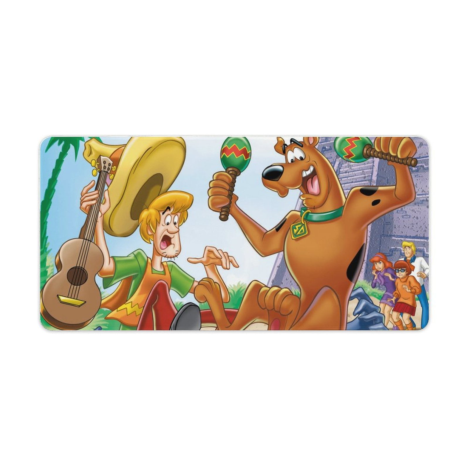 Scooby Doo Mouse Pad No-sliped Large Mousepad Extended Gaming Desk Mat ...