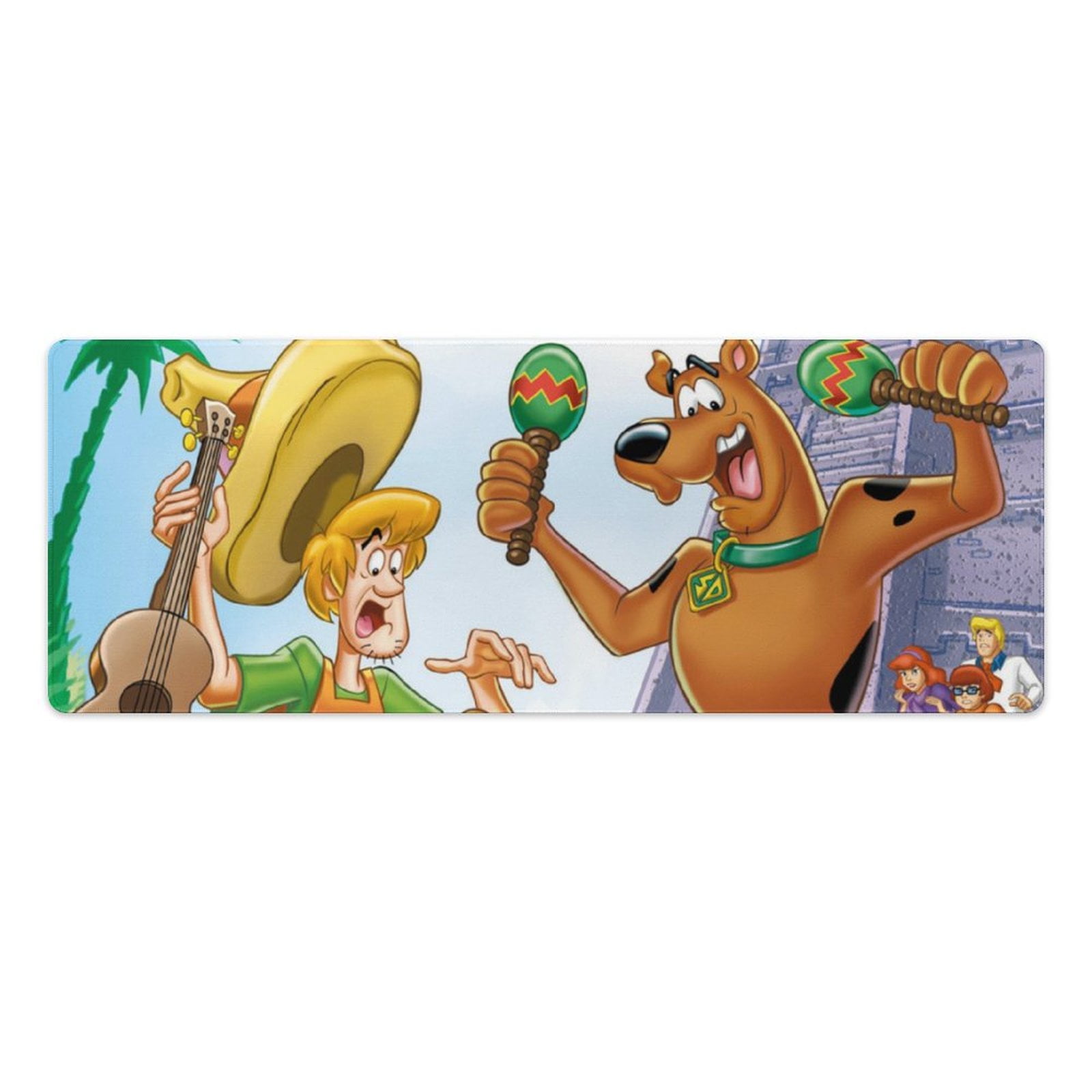Scooby Doo Mouse Pad No-sliped Large Mousepad Extended Gaming Desk Mat ...