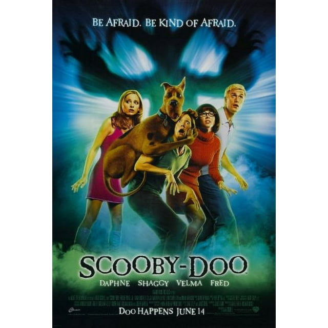 Scooby Doo Movie Poster Metal Sign Art Print 8x12 Multi-Color Square ...