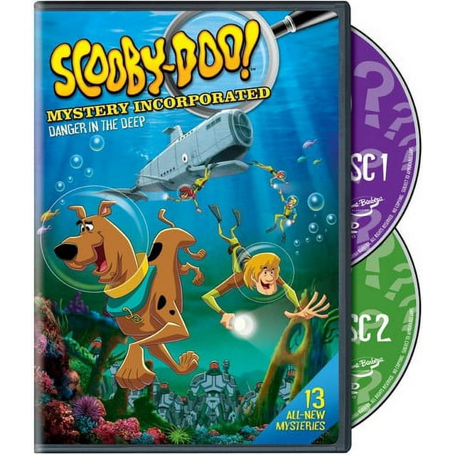 Scooby-Doo: Mystery Inc Season 2 Part 1 - Danger in the Deep (DVD) - Walmart.com