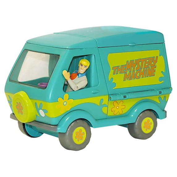 Scooby-Doo 50th Anniversary Mystery Machine Toy Van Playset with Fred ...