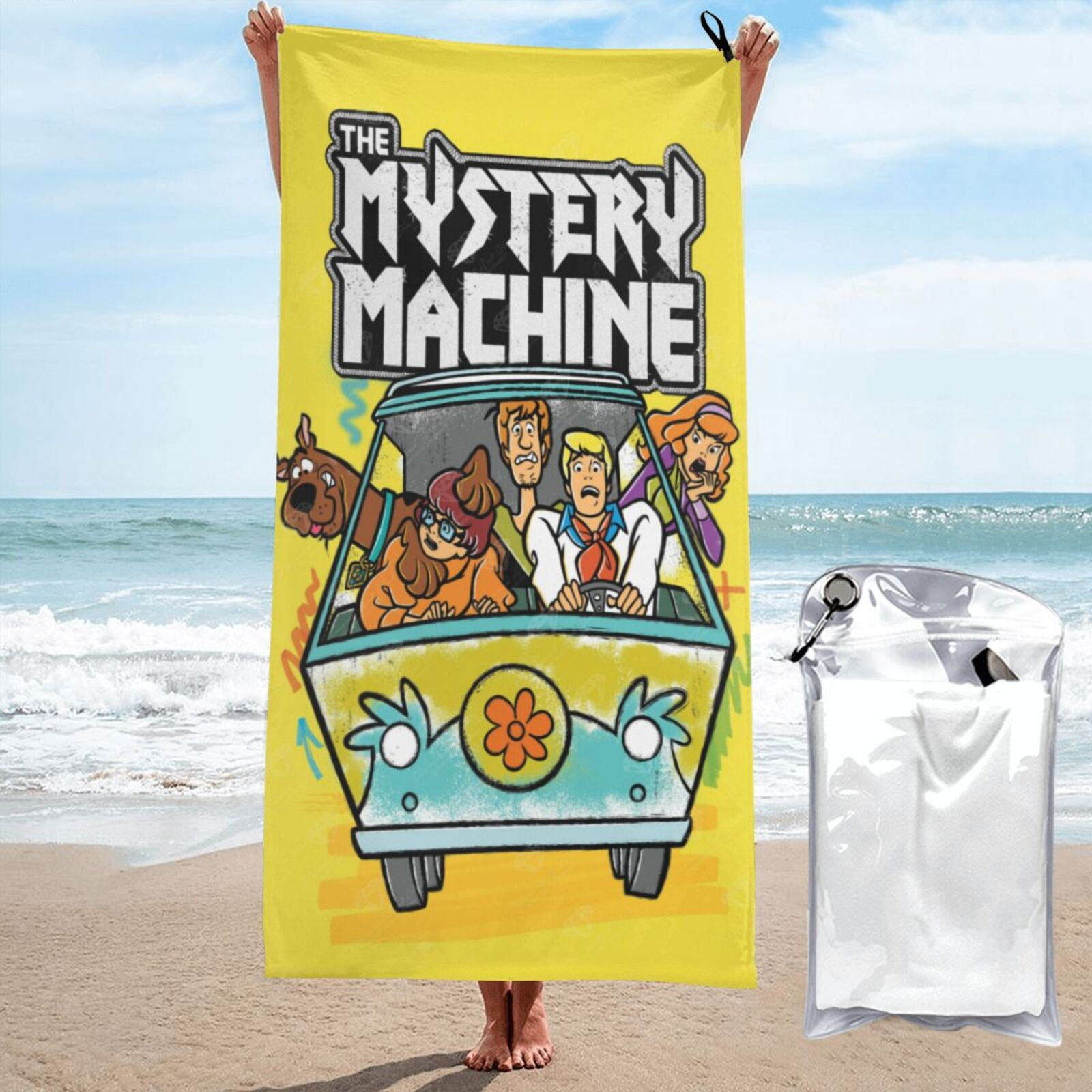 Scooby Doo Mystery Machine Towel Microfiber Quick Drying Lightweight ...