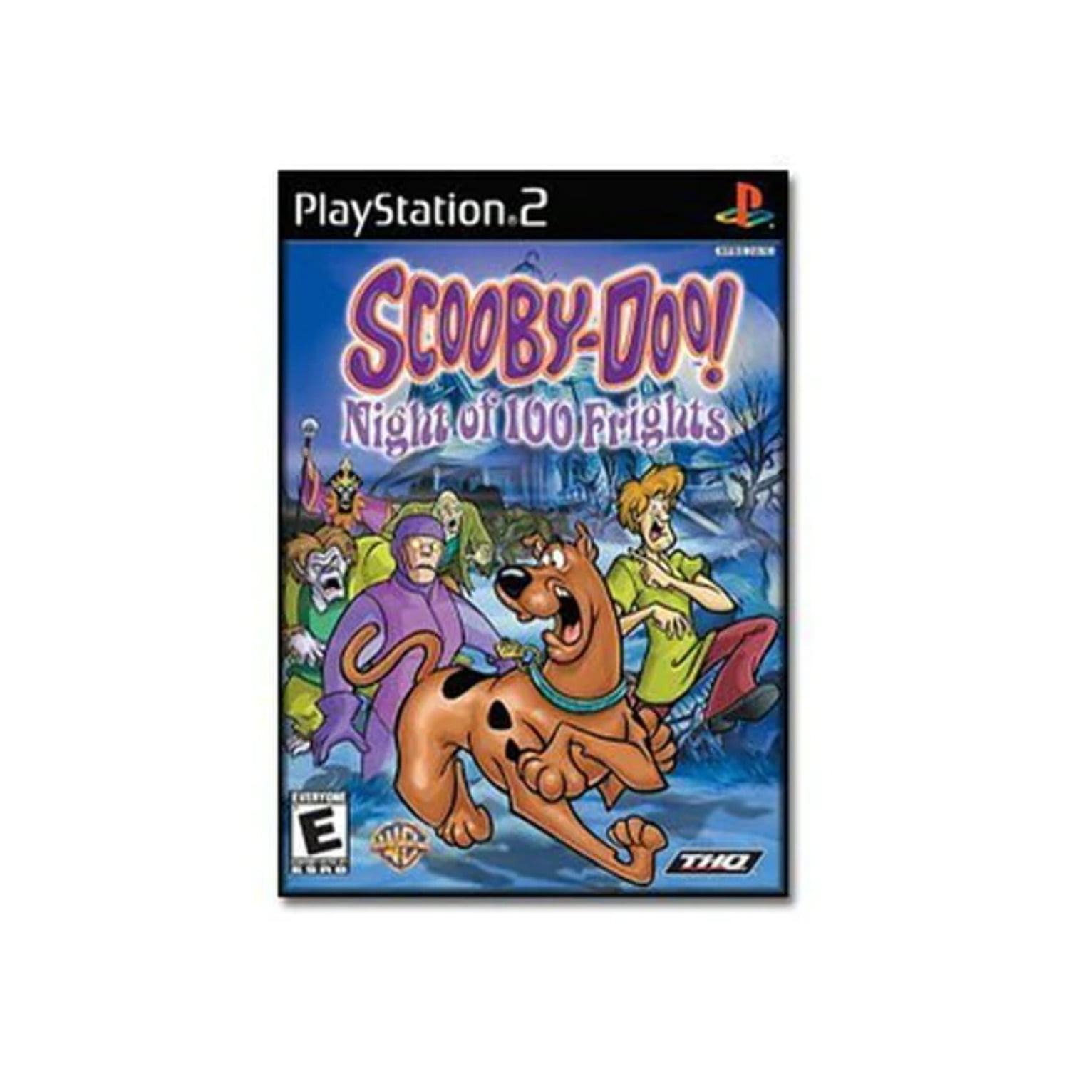 Scooby-Doo: Night of 100 Frights PlayStation 2 Game with Case and Cover ...