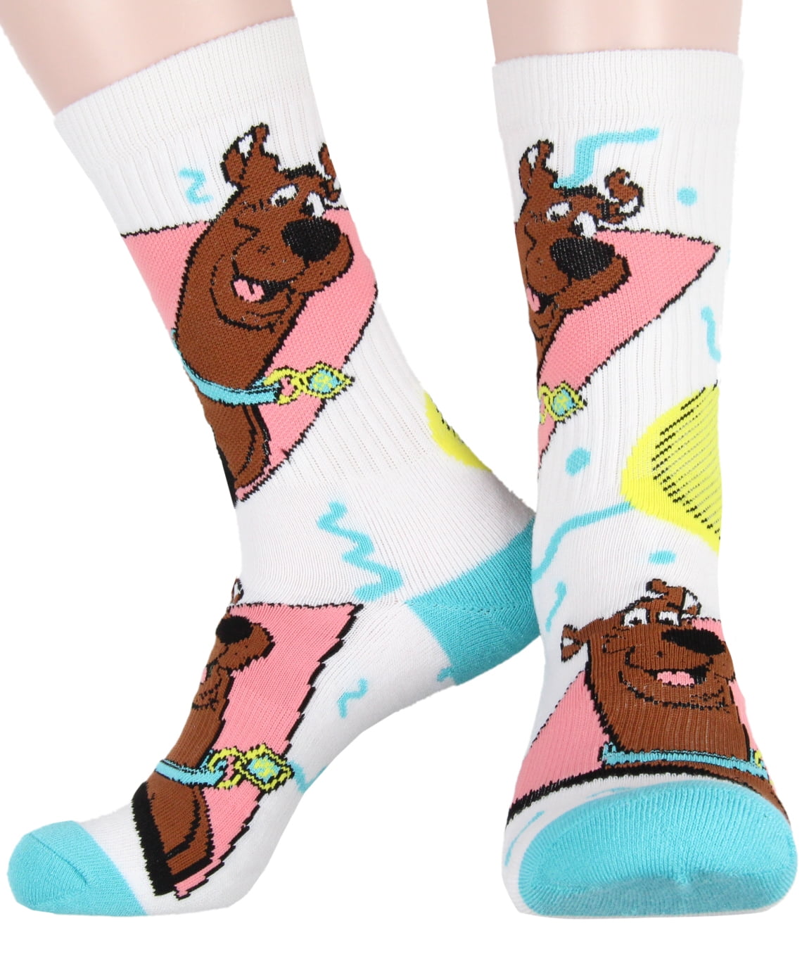 Scooby-Doo "Party Time" Crew Socks - Walmart.com