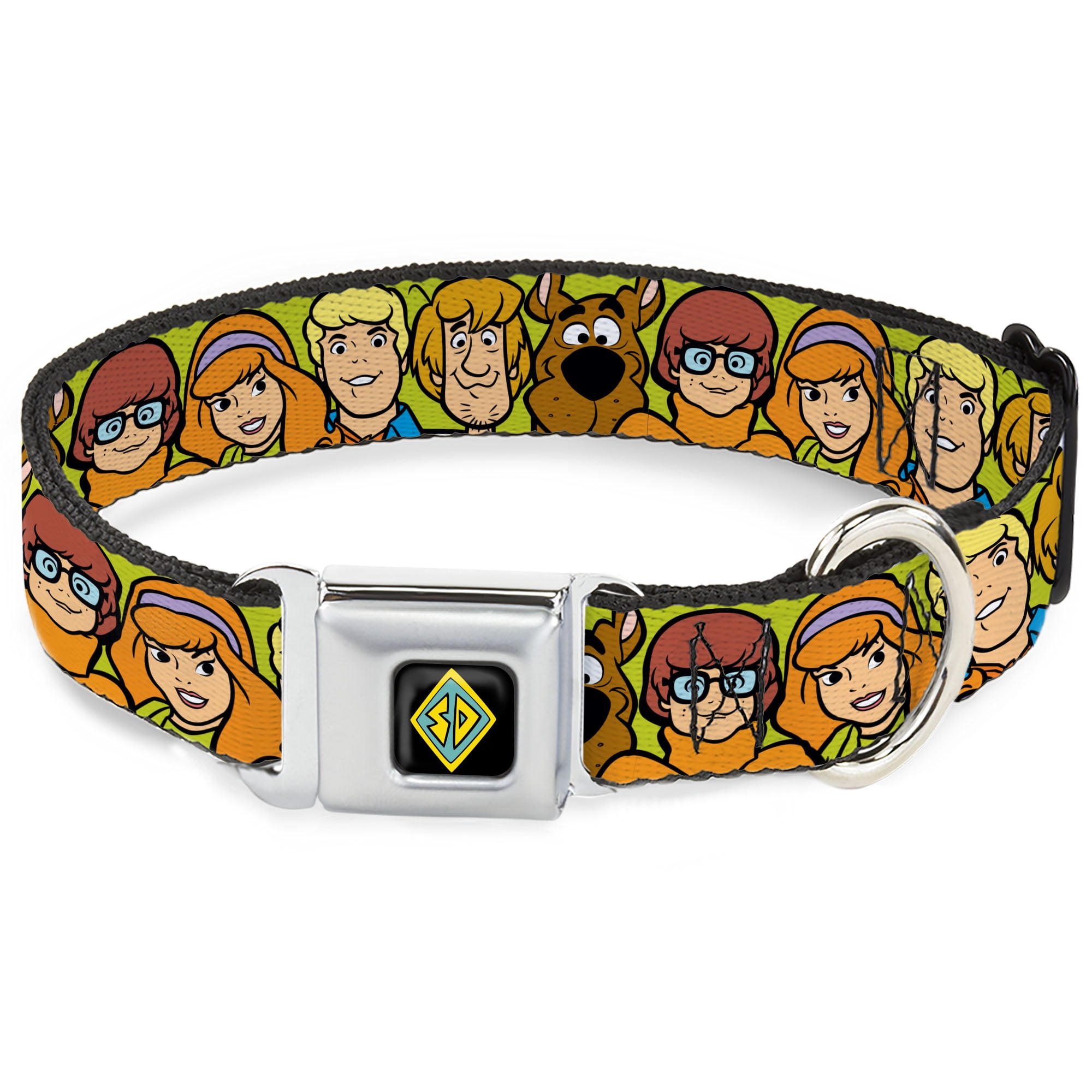Scooby Doo Pet Collar, Dog Collar Metal Seatbelt Buckle, Scooby Doo ...