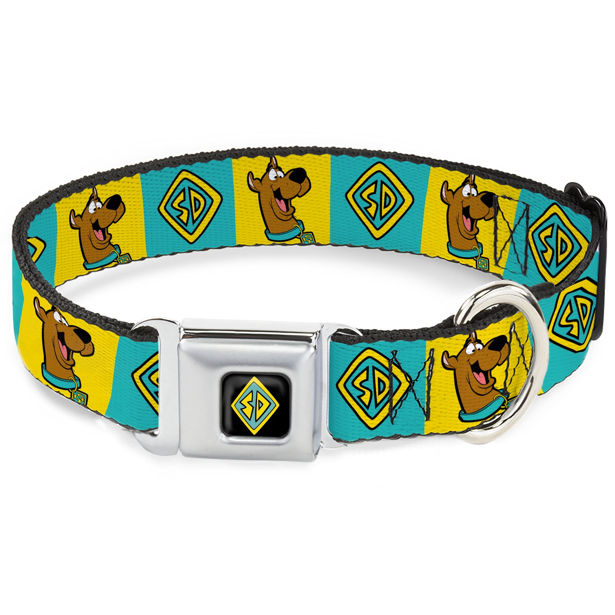 Scooby Doo Pet Collar, Dog Collar Metal Seatbelt Buckle, Scooby Doo ...
