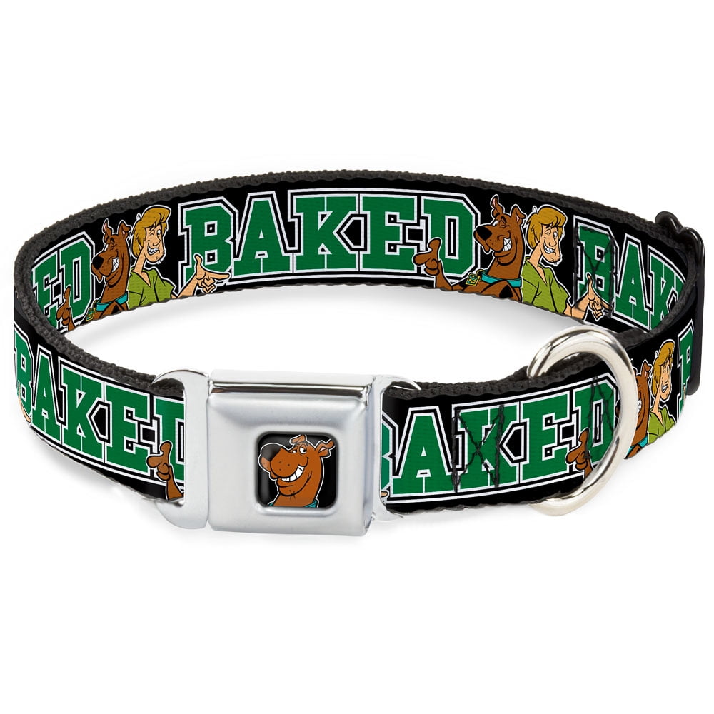 Scooby Doo Pet Collar, Dog Collar Metal Seatbelt Buckle, Scooby Doo ...